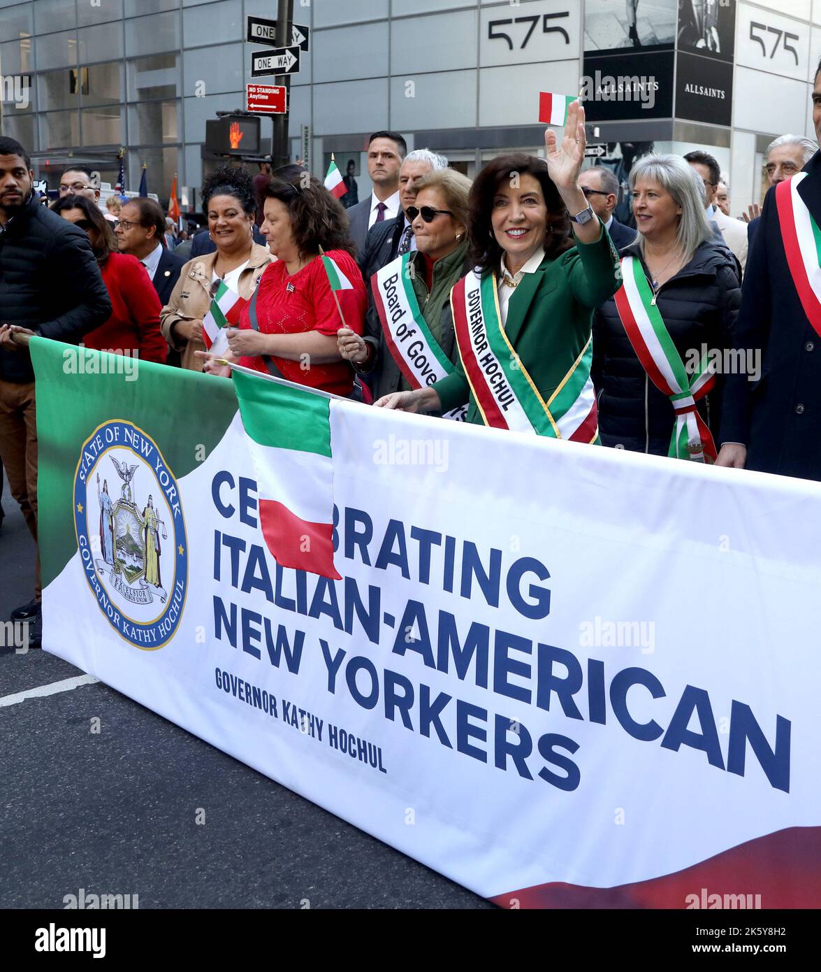 October 10, 2022, New York City, New York, USA: New York Governor KATHY ...