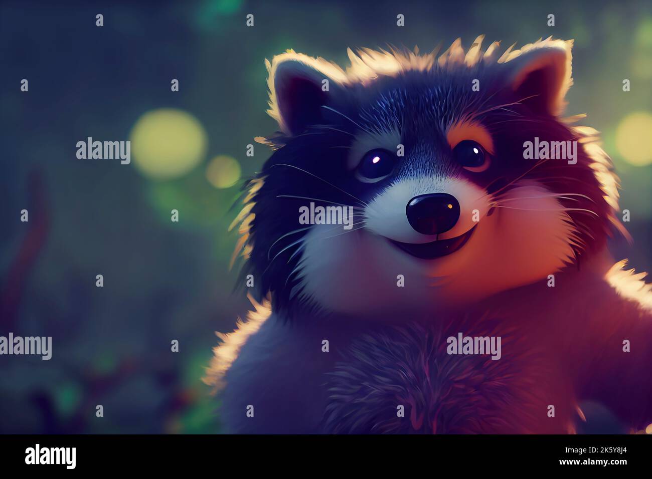 Raccoon smiling hi-res stock photography and images - Alamy