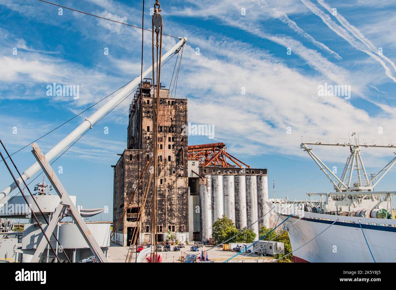 Two Historic Ships at Pier 13, Baltimore Harbor, Maryland USA ...