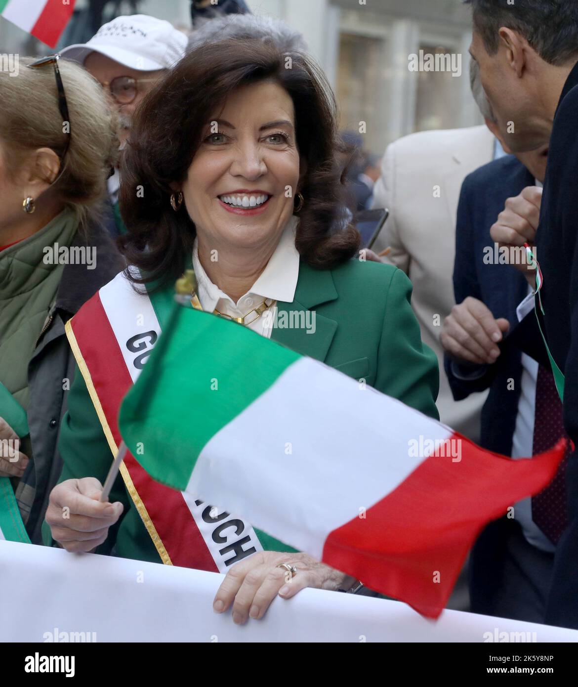 October 10, 2022, New York City, New York, USA: New York Governor KATHY ...