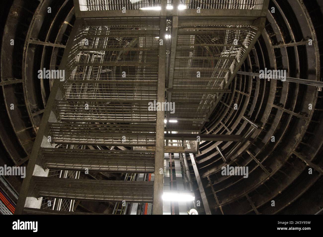 ventilation shaft at Shepherd's Bush tube station Stock Photo - Alamy