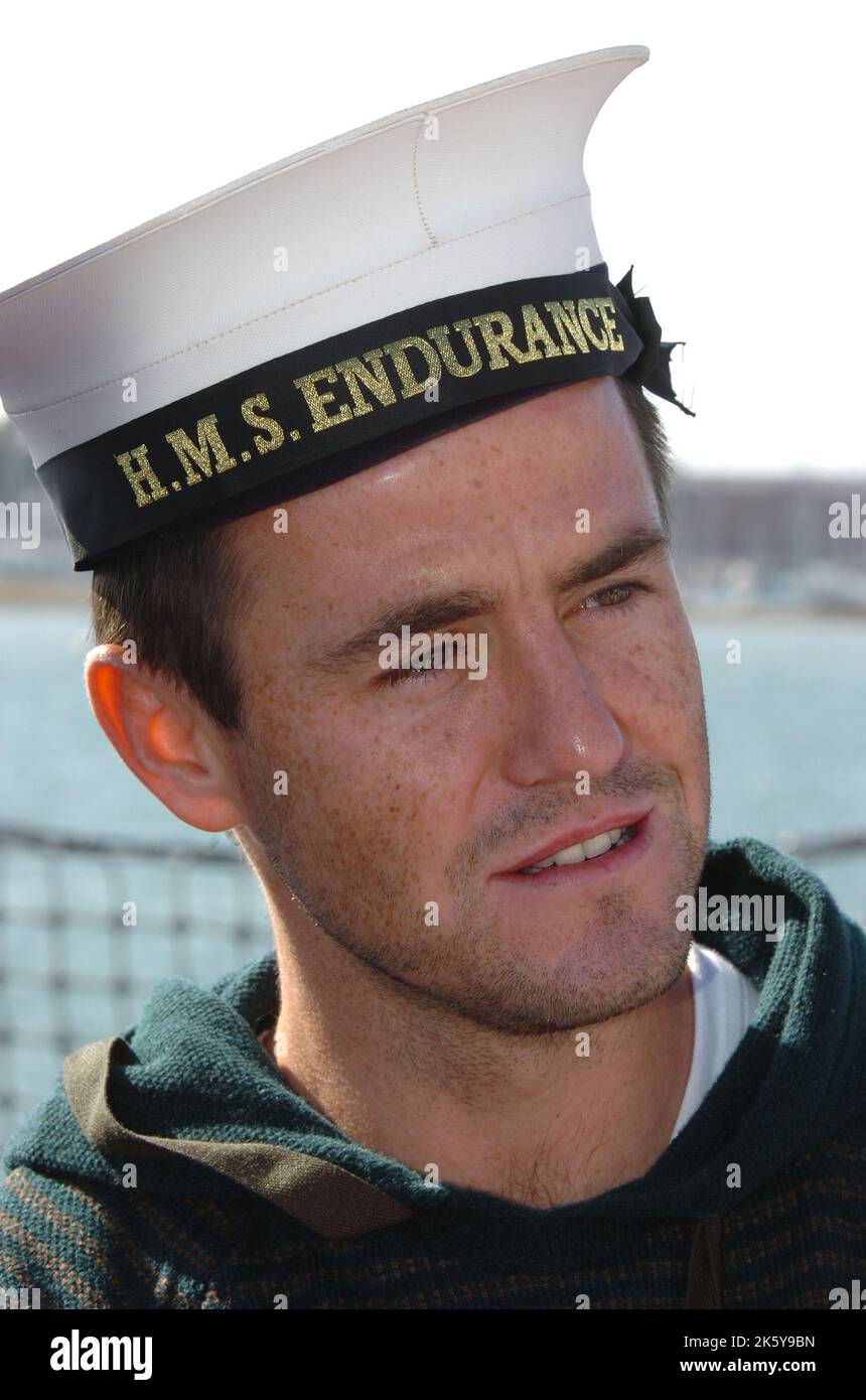 PORTSMOUTH'S DAVID THOMPSON ABOARD HMS ENDURANCE. PIC MIKE WALKER, 2006 ...