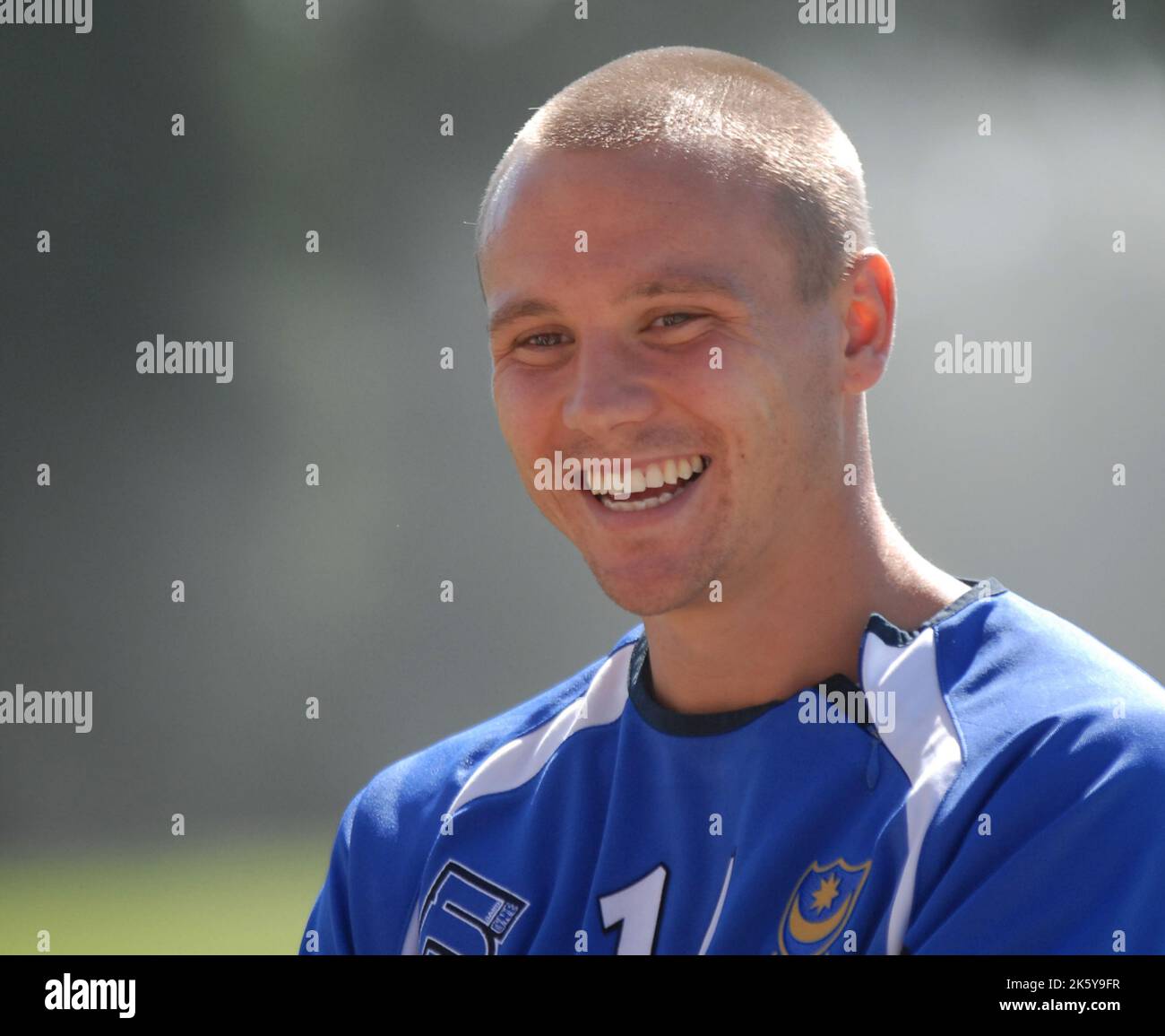PORTSMOUTH TRAINING 25-08-06 MATTHEW TAYLOR PIC MIKE WALKER, 2006 Stock ...