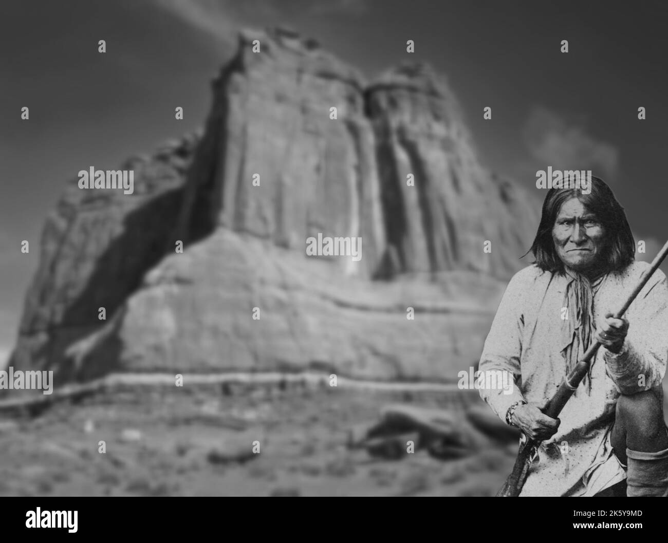 White mountain apache reservation Black and White Stock Photos & Images - Alamy