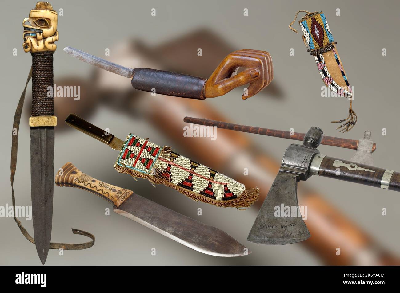 Alaskan Native American Weapons