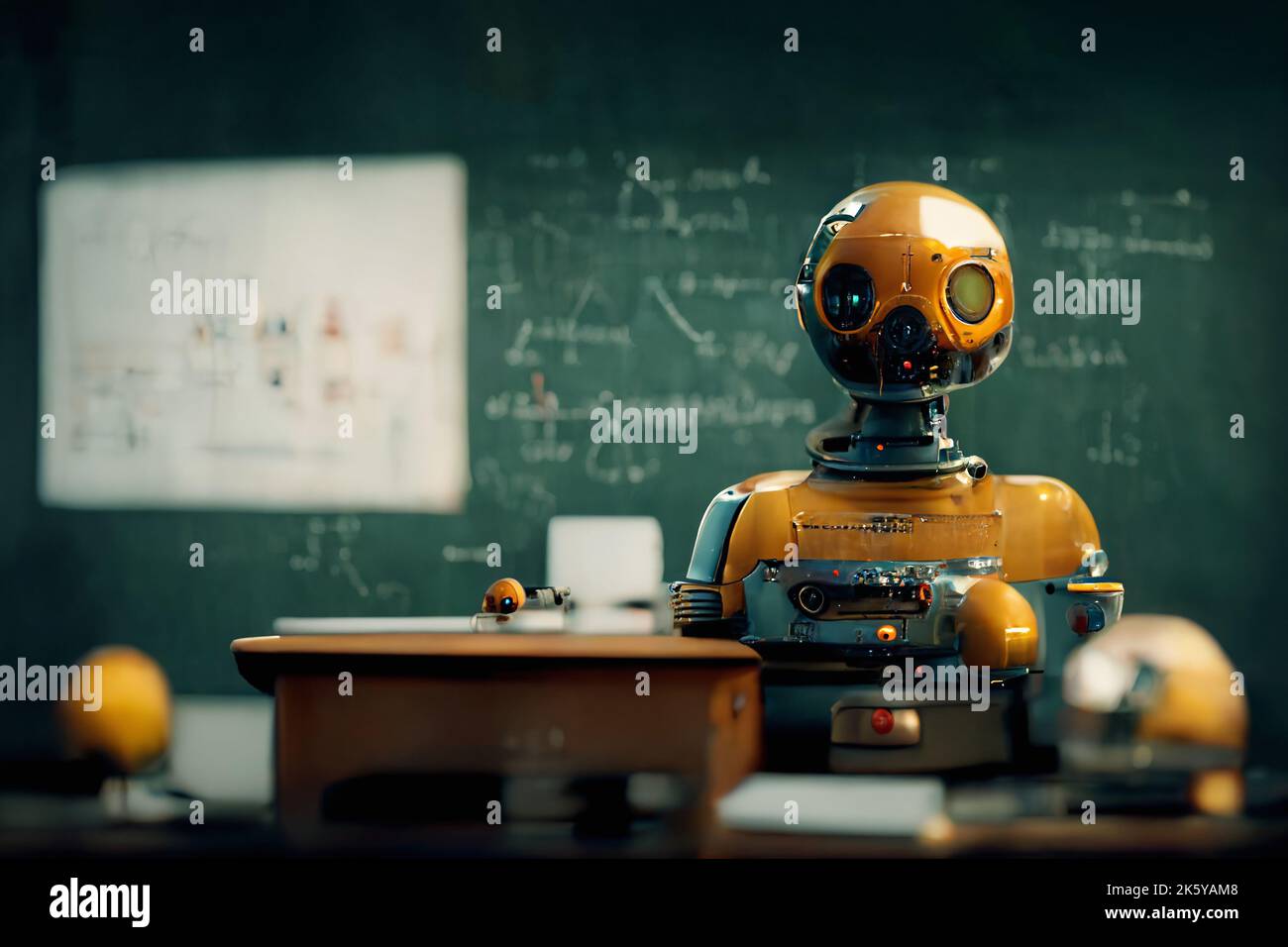 Scientist equation desk hi-res stock photography and images - Alamy