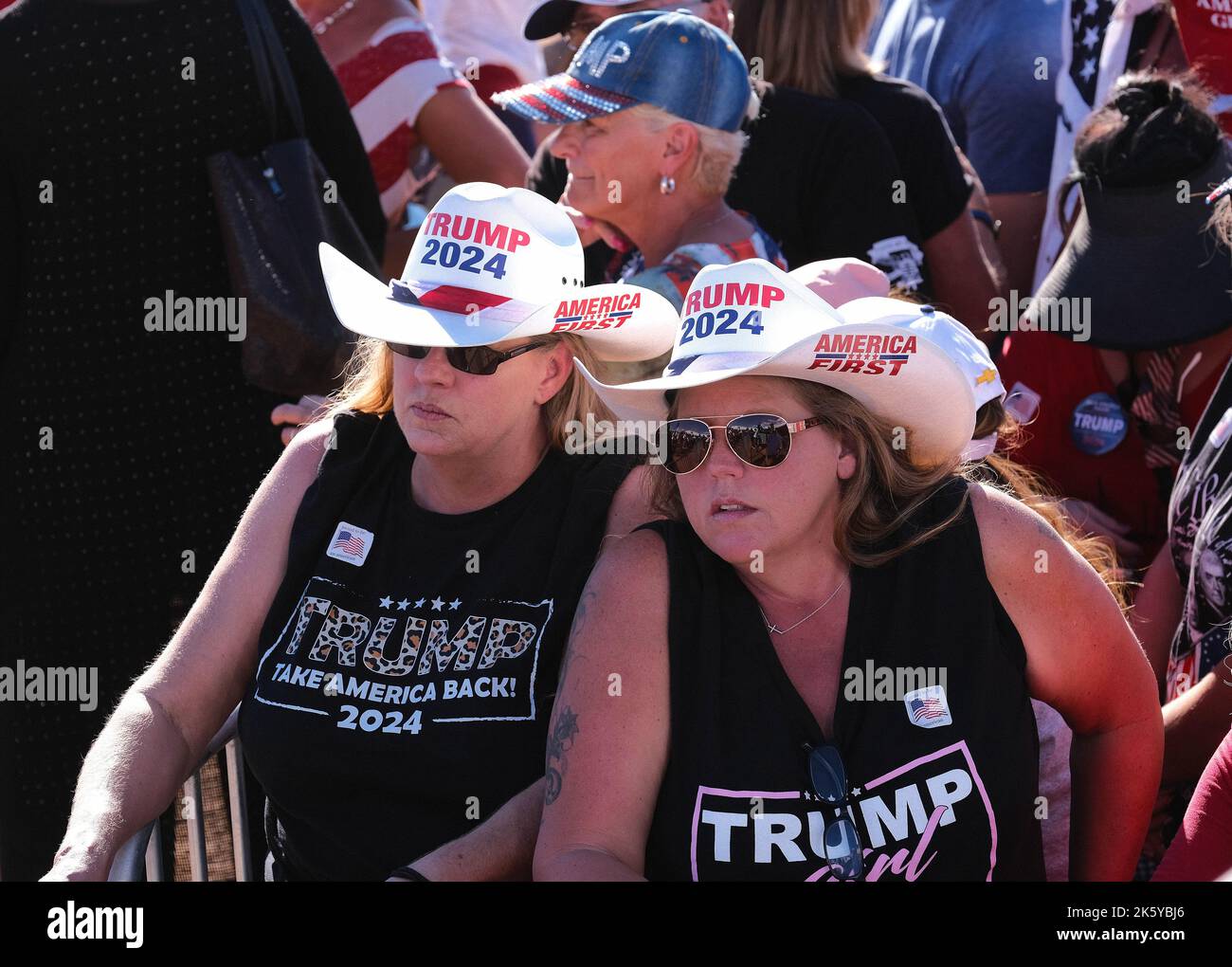 Mesa, Arizona, USA. 9th Oct, 2022. Make America Great rally in Mesa ...
