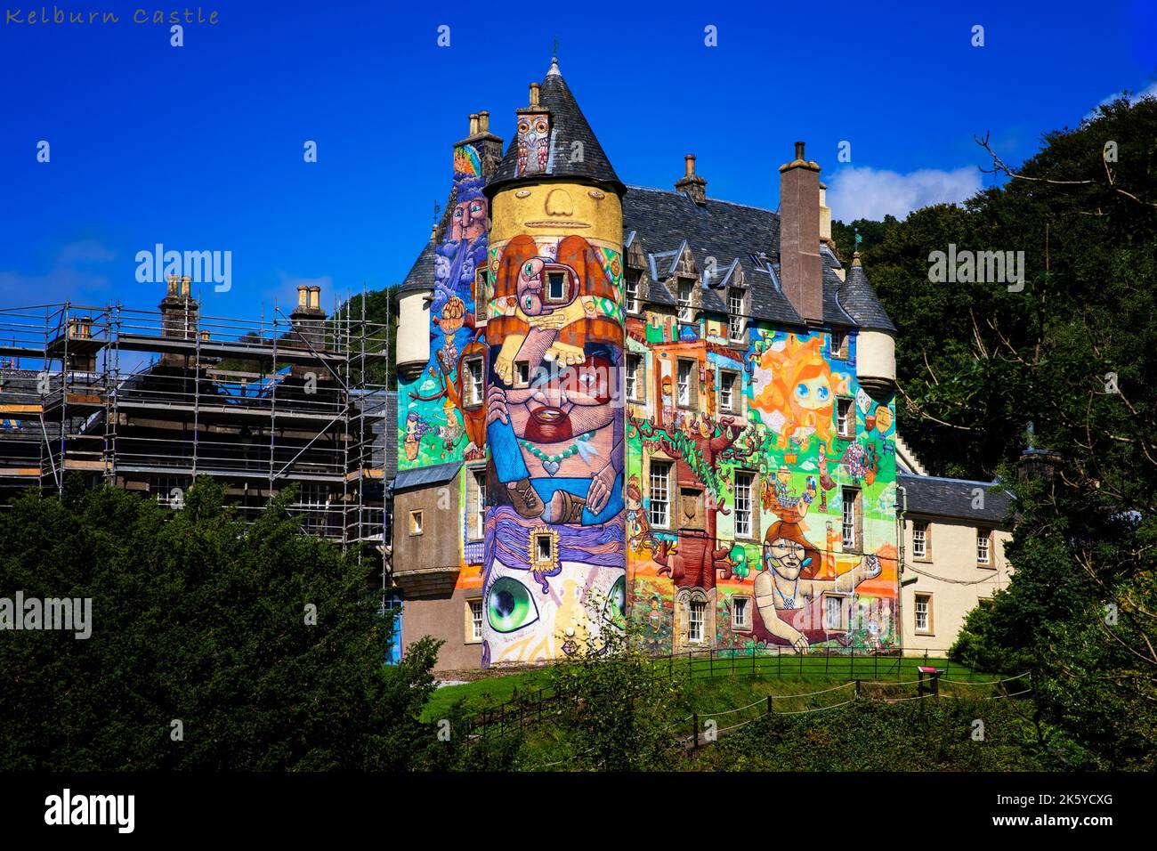 Kelburn estate castle hi-res stock photography and images - Alamy