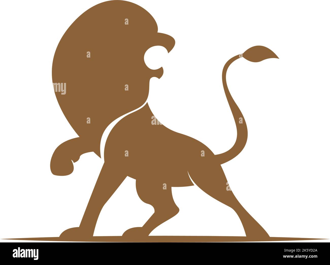 Lion logo icon design illustration template Stock Vector Image & Art ...