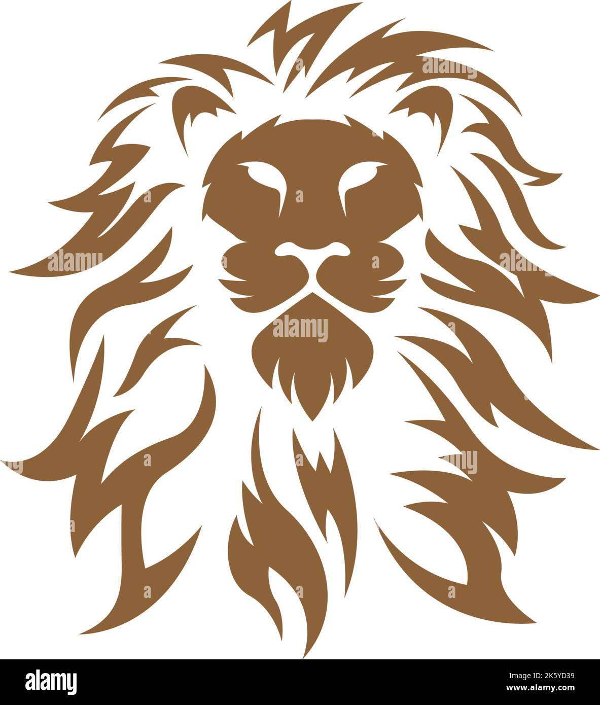 Lion logo icon design illustration template Stock Vector Image & Art ...