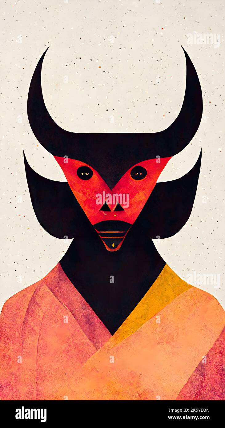 Drawing devil hi-res stock photography and images - Alamy