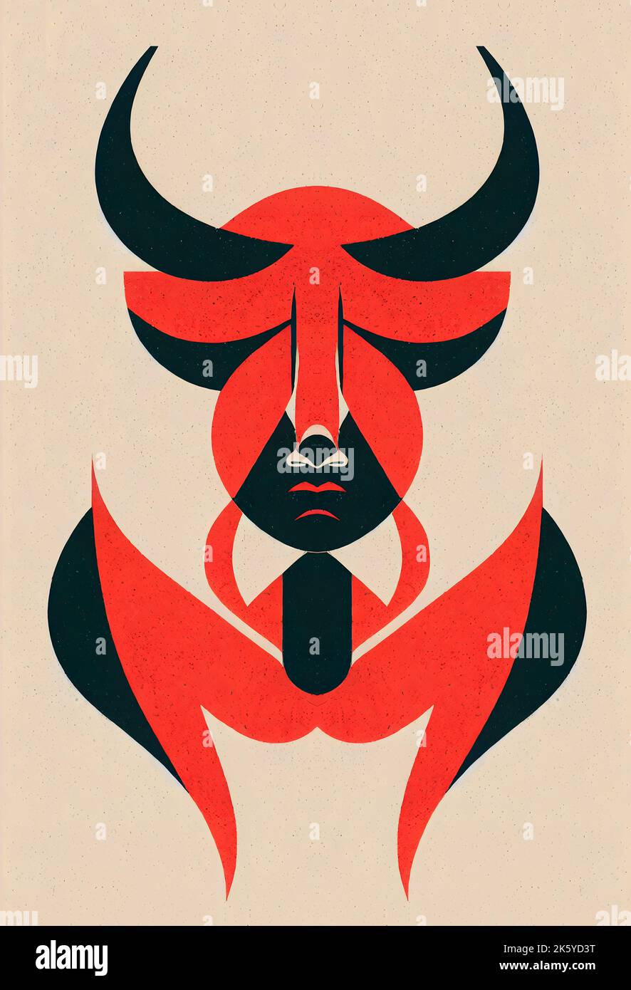 Devil drawing hi-res stock photography and images - Alamy