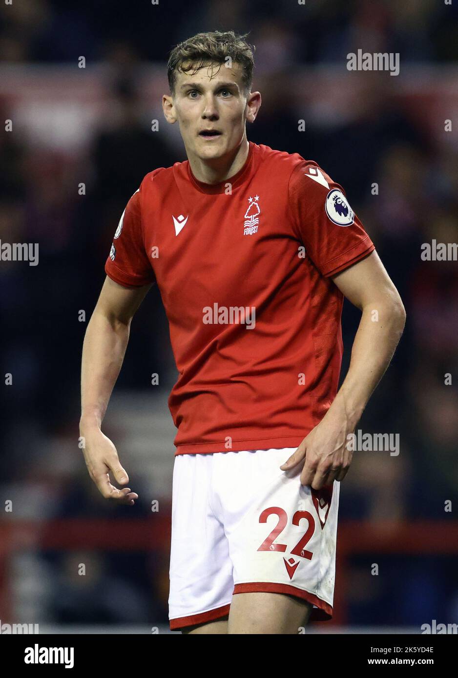 Nottingham, England, 10th October 2022. Ryan Yates of Nottingham Forest ...