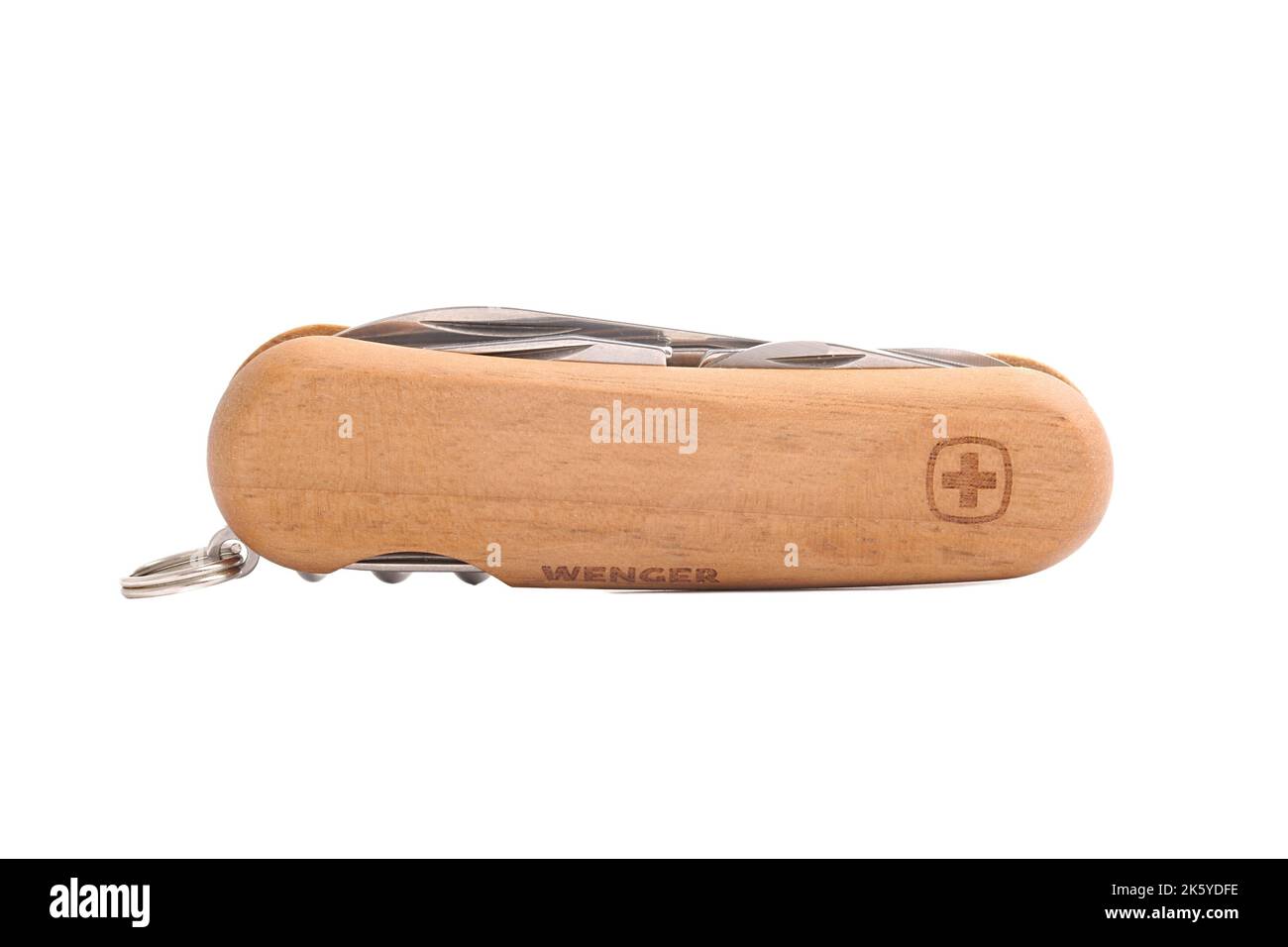 Swiss Knife Closeup Stock Photo - Alamy