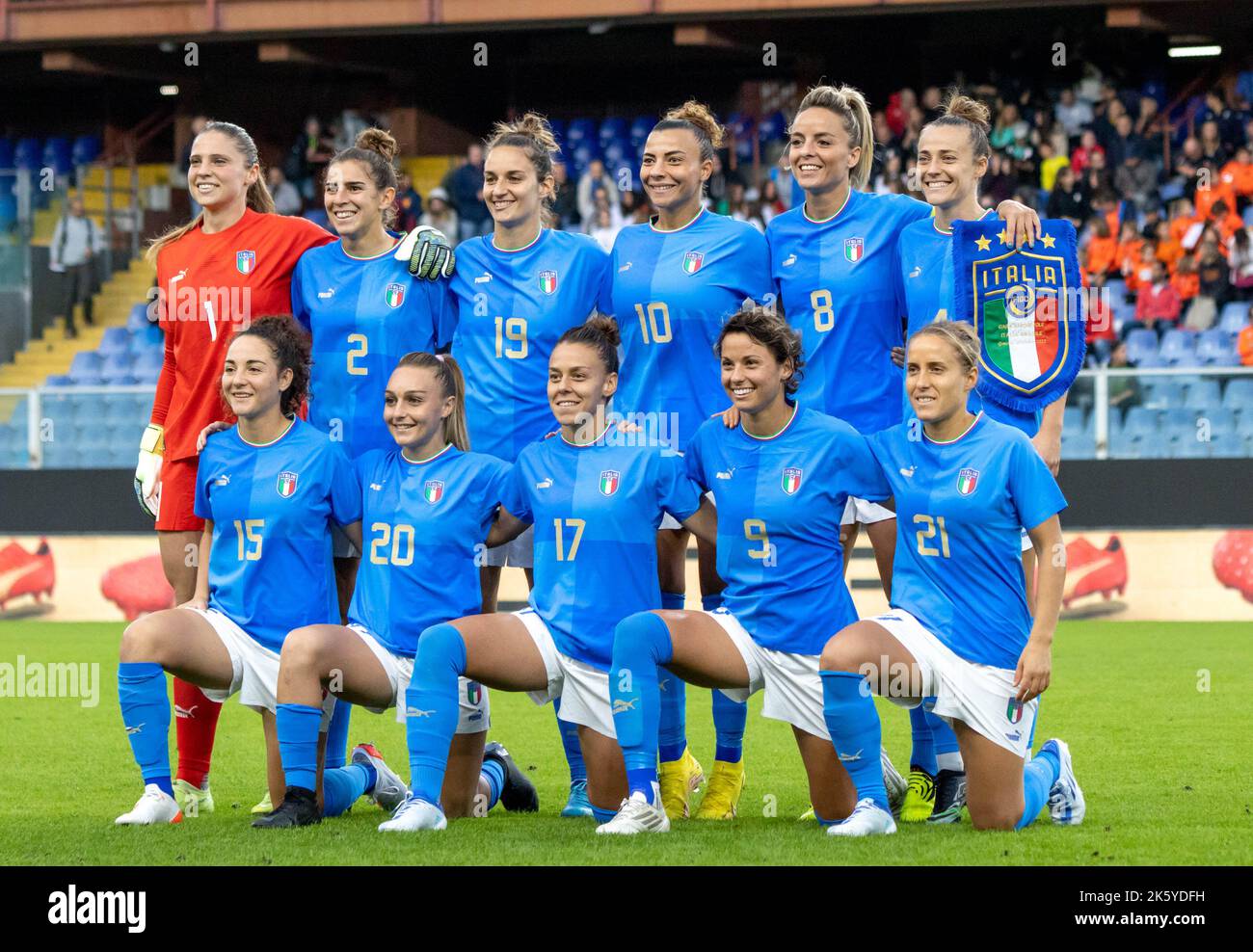 October 10, 2022, Genova, Italy: Genova, Italy, Luigi Ferraris stadium ...