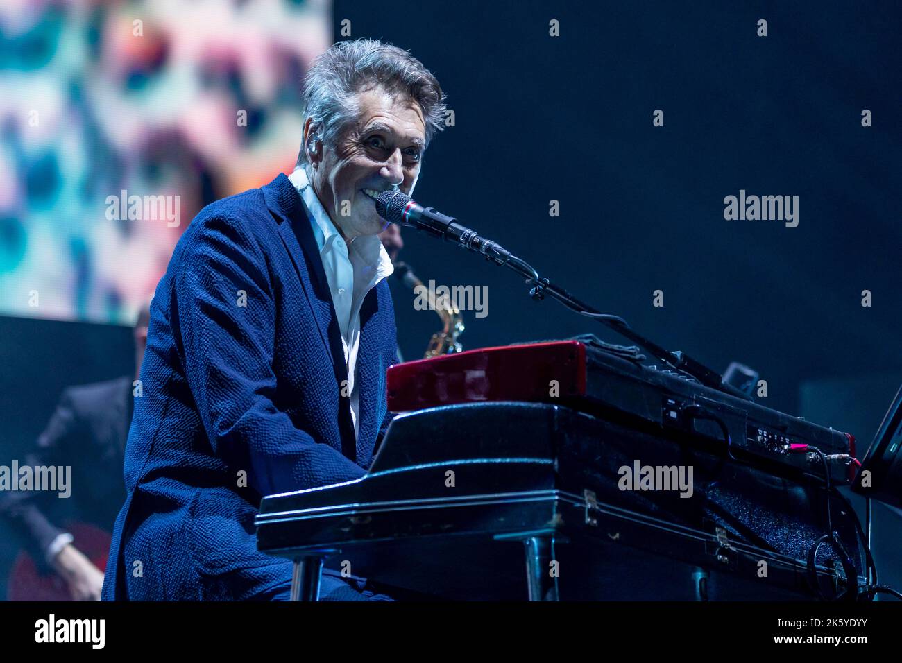 Glasgow, Scotland,10th October 2022, Roxy Music performs live at the ...