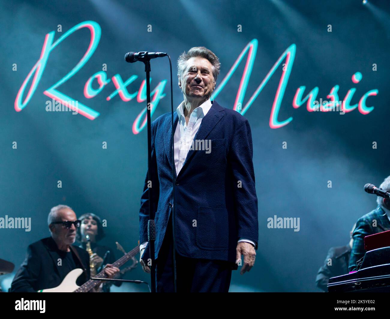 Glasgow, Scotland,10th October 2022, Roxy Music performs live at the ...