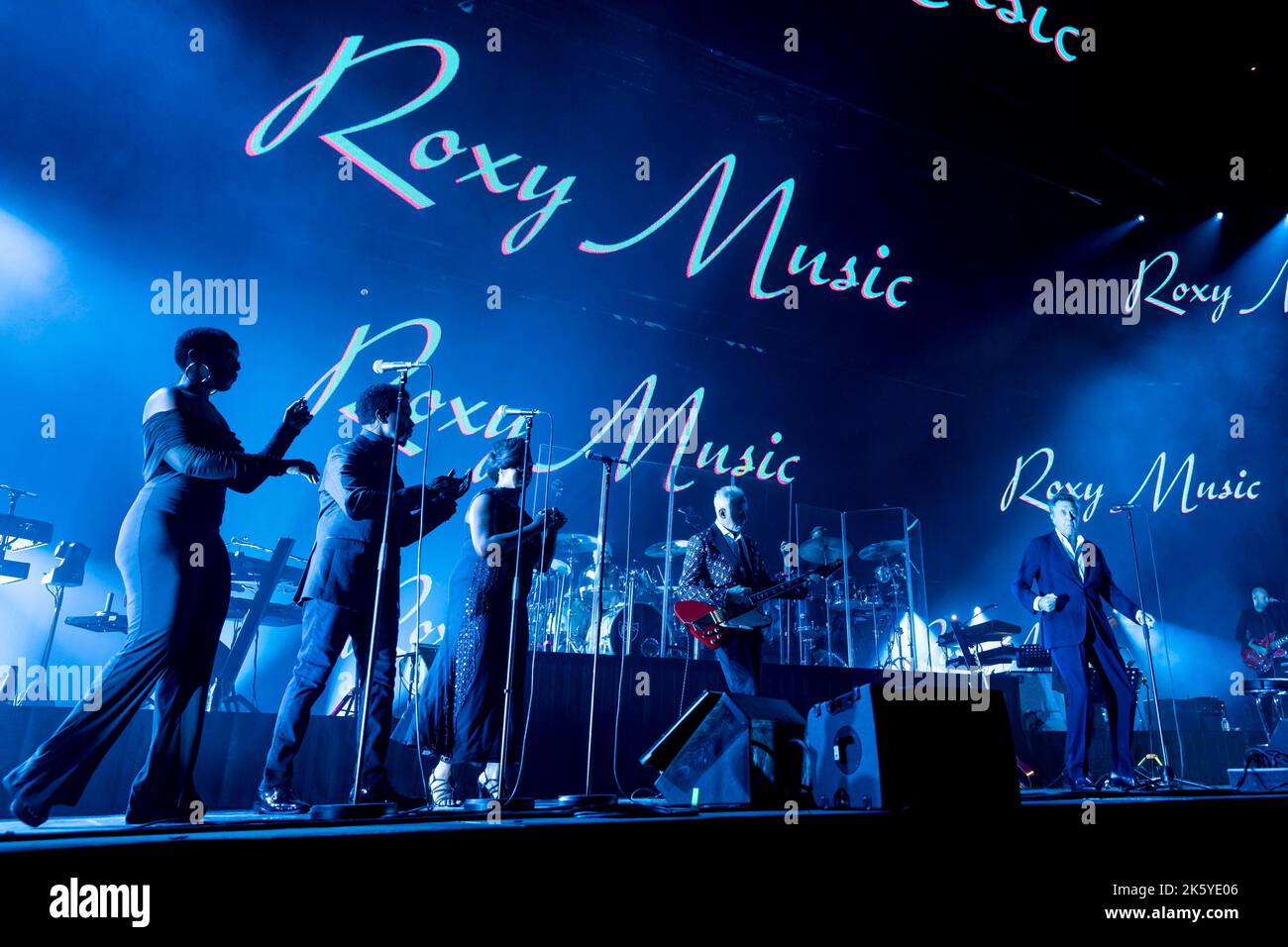 Glasgow, Scotland,10th October 2022, Roxy Music performs live at the ...