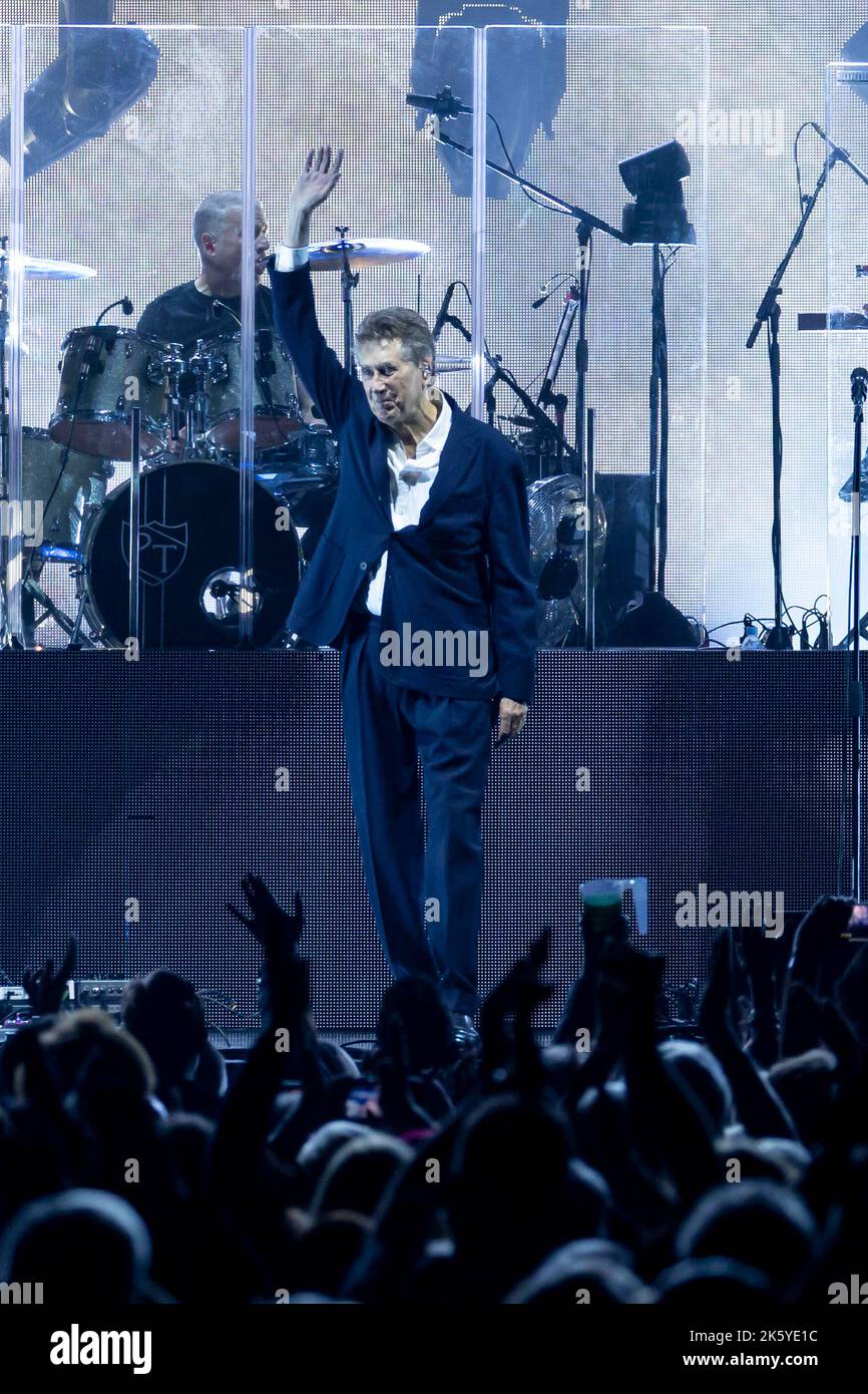 Glasgow, Scotland,10th October 2022, Roxy Music performs live at the ...