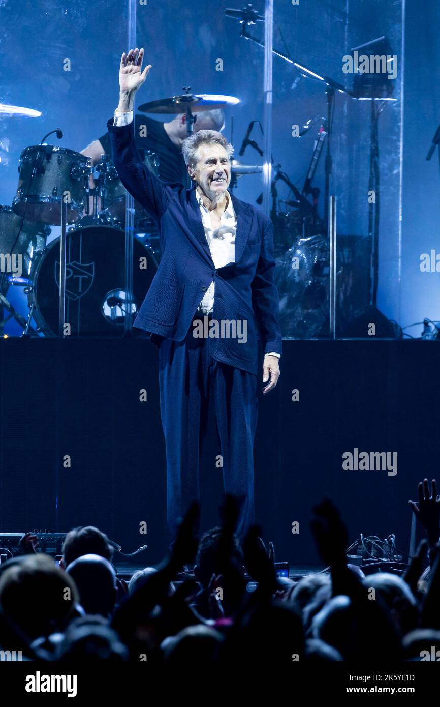 Glasgow, Scotland,10th October 2022, Roxy Music performs live at the ...