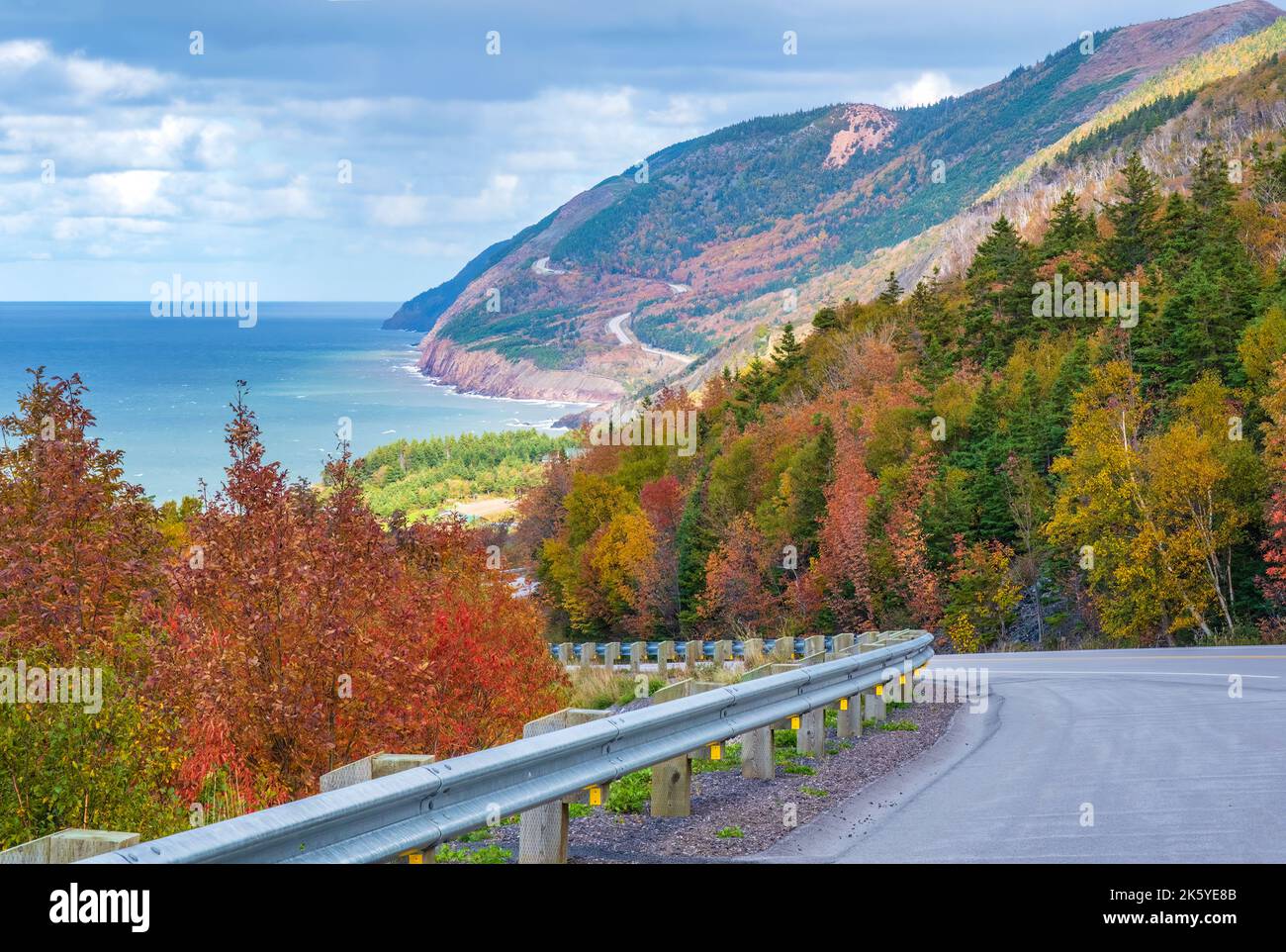 Cabot Trail Fall