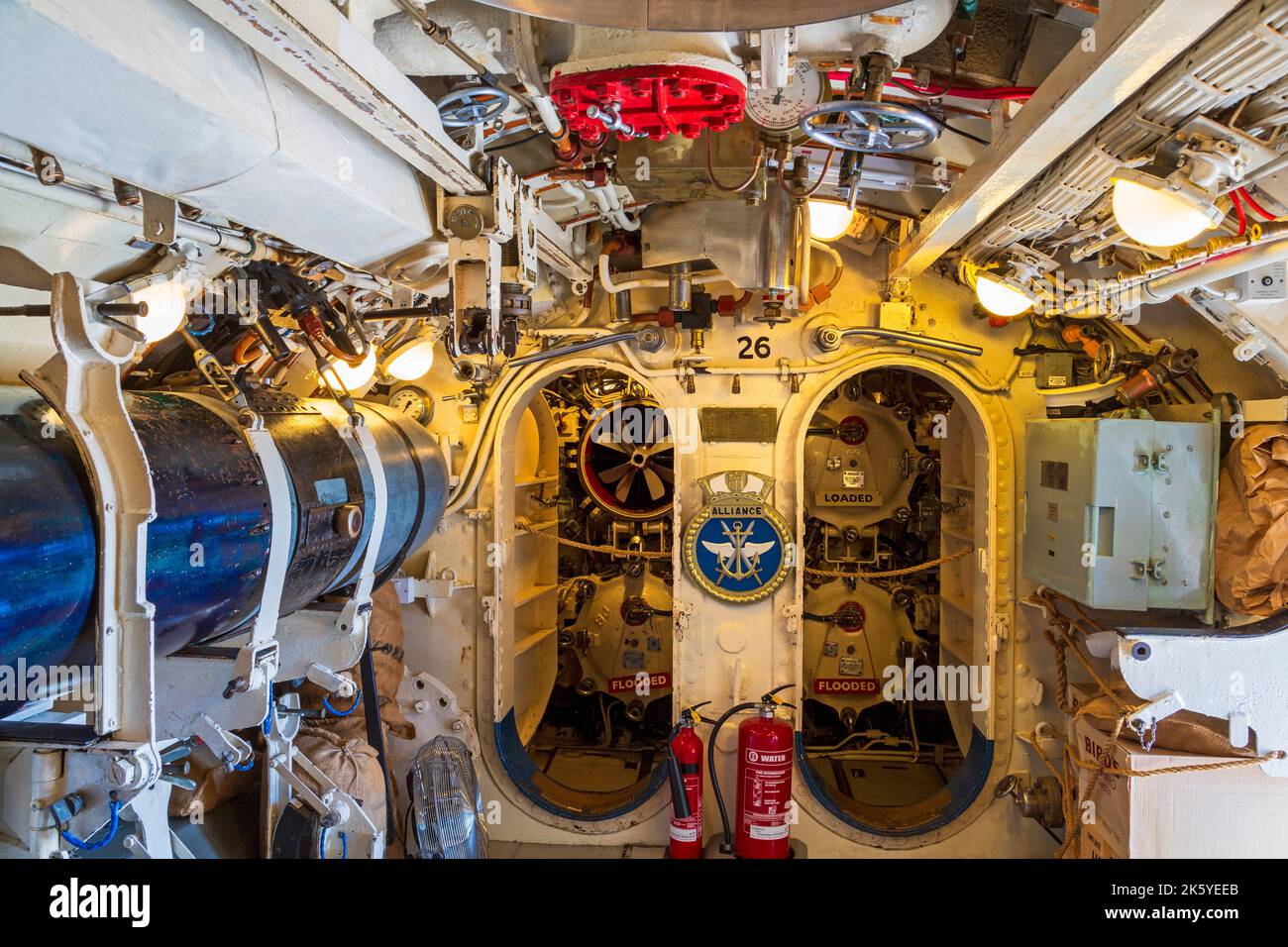 HMS Alliance, Royal Navy Submarine Museum,Gosport,Hampshire,England ...