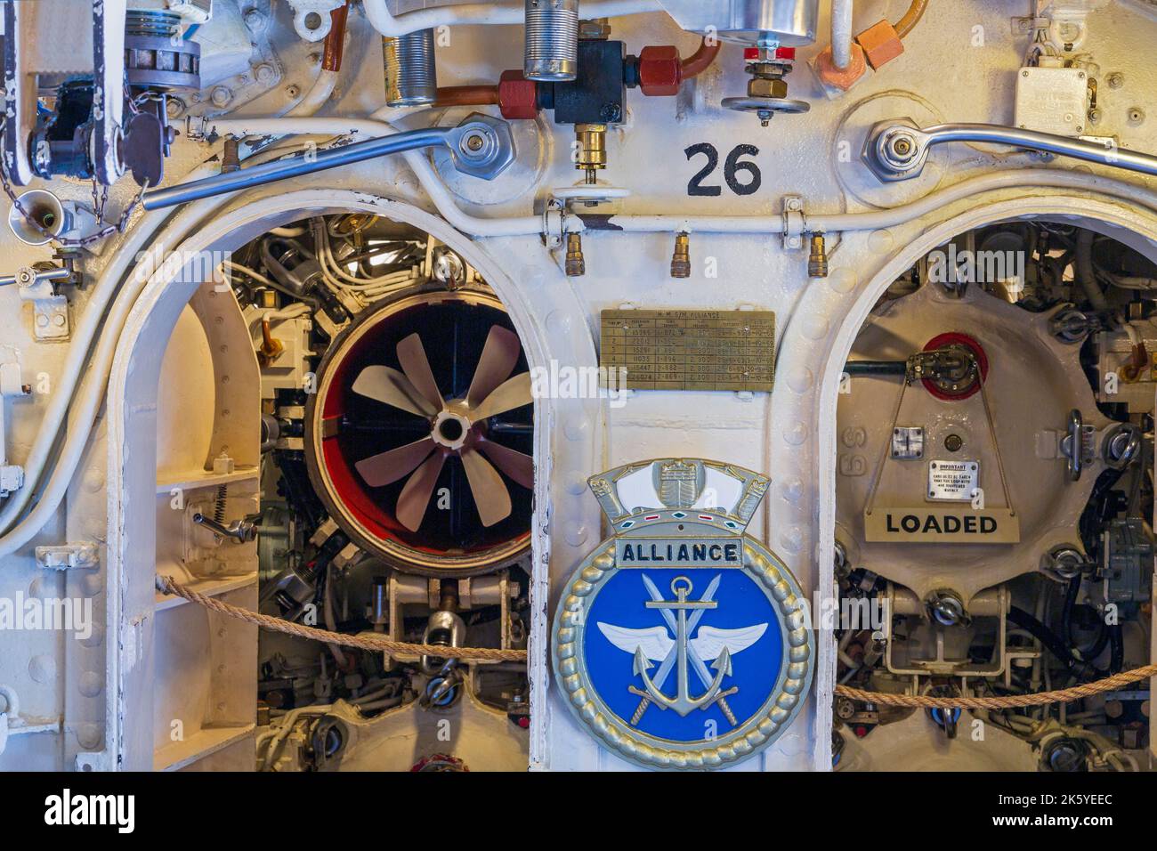 HMS Alliance, Royal Navy Submarine Museum,Gosport,Hampshire,England ...