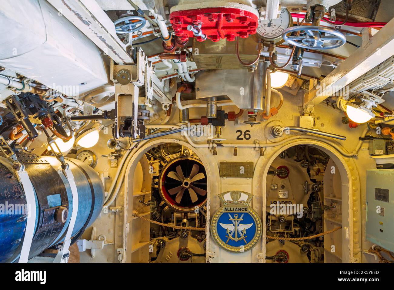 HMS Alliance, Royal Navy Submarine Museum,Gosport,Hampshire,England ...