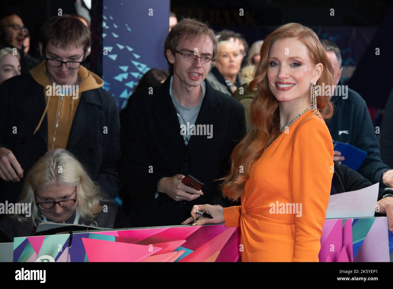 Paris, France, October 10, 2022. Jessica Chastain attending The Good ...