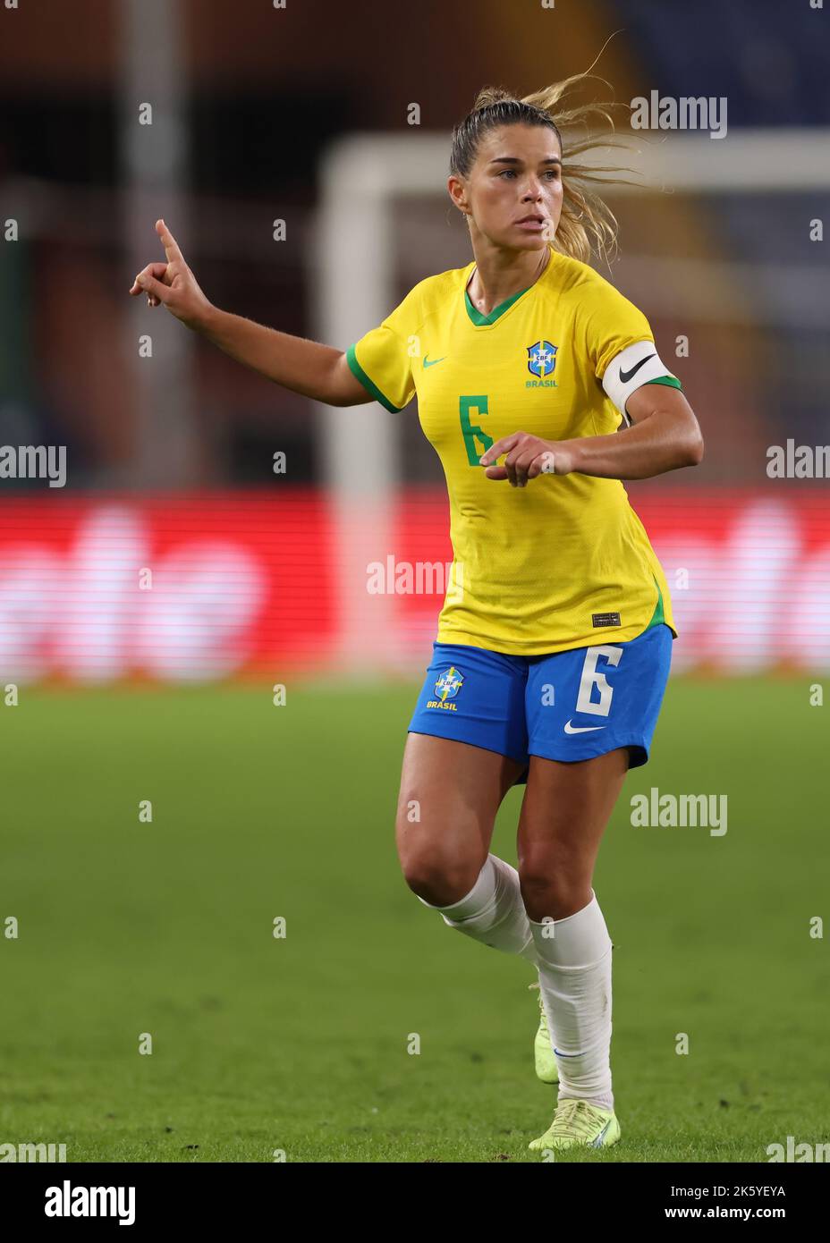 Genoa, Italy, 10th October 2022. Tamires Cassia Dias de Britto of ...