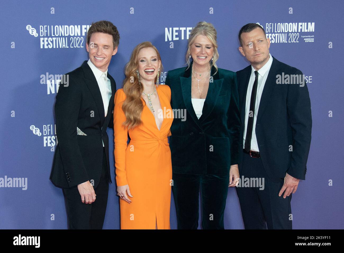 Eddie redmayne and jessica chastain hi-res stock photography and images - Alamy