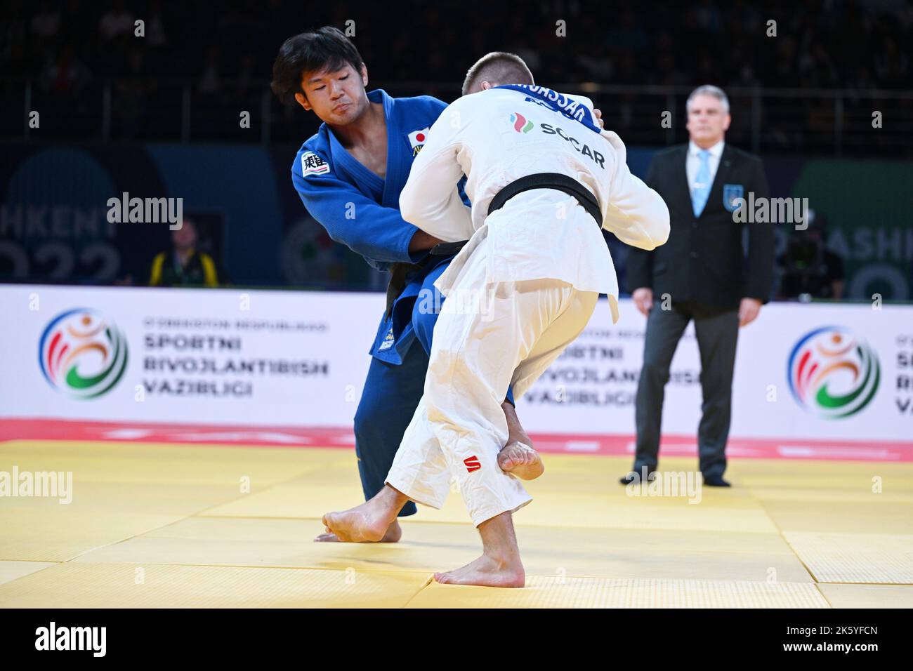 Tashkent, Uzbekistan. Credit: MATSUO. 10th Oct, 2022. Kosuke Mashiyama (JPN) Judo : World Judo ...