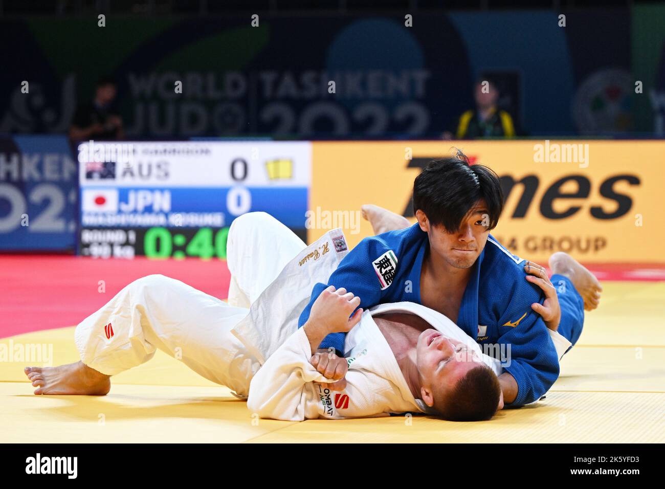Tashkent, Uzbekistan. Credit: MATSUO. 10th Oct, 2022. Kosuke Mashiyama (JPN) Judo : World Judo ...