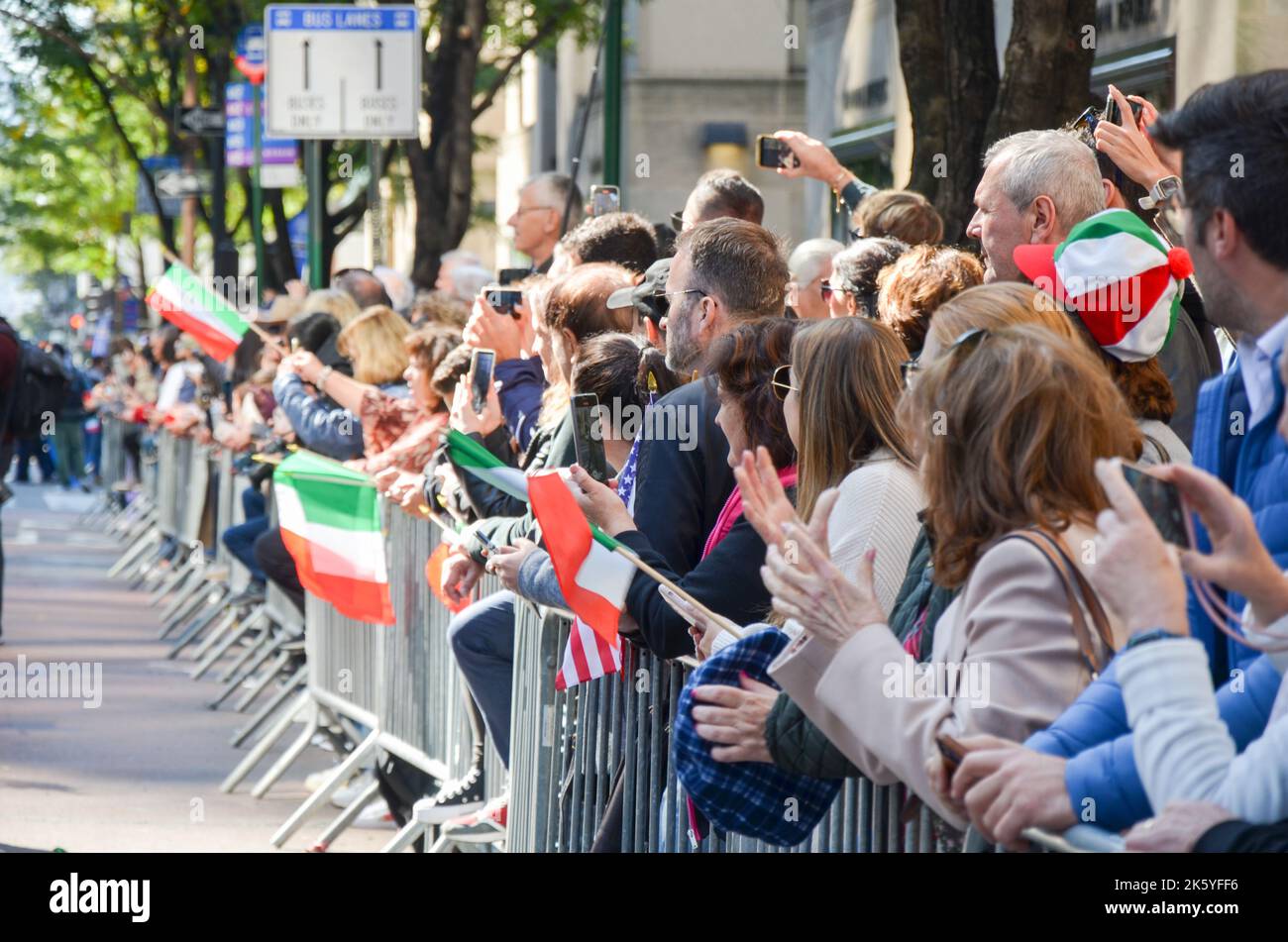 New York, New York, USA. 10th Oct, 2022. Thousands gather for the ...