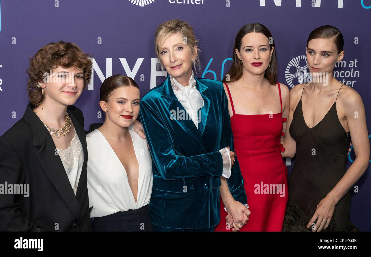 New York, US, October 10, 2022. Liv McNeil, Kate Hallett, Sheila ...