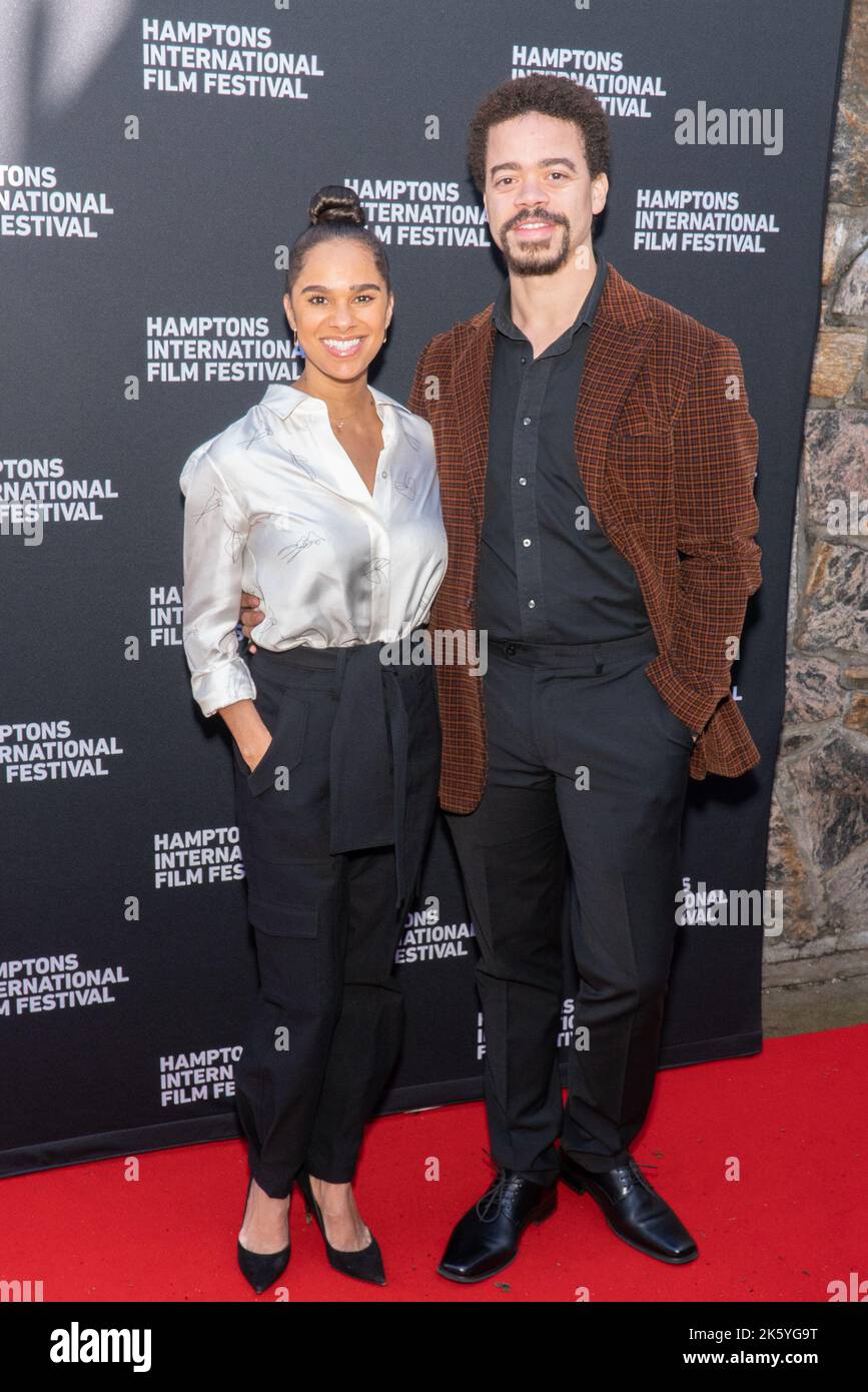 Lift film advisor Misty Copeland and subject Steven Melendez attend the 30th Annual Hamptons ...