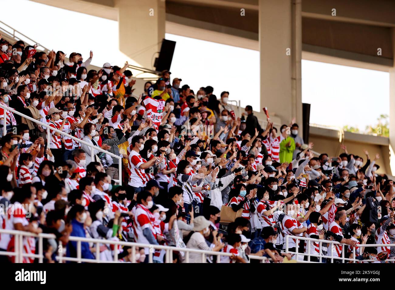 Best Denki Stadium, Fukuoka, Japan. 8th Oct, 2022. General View ...