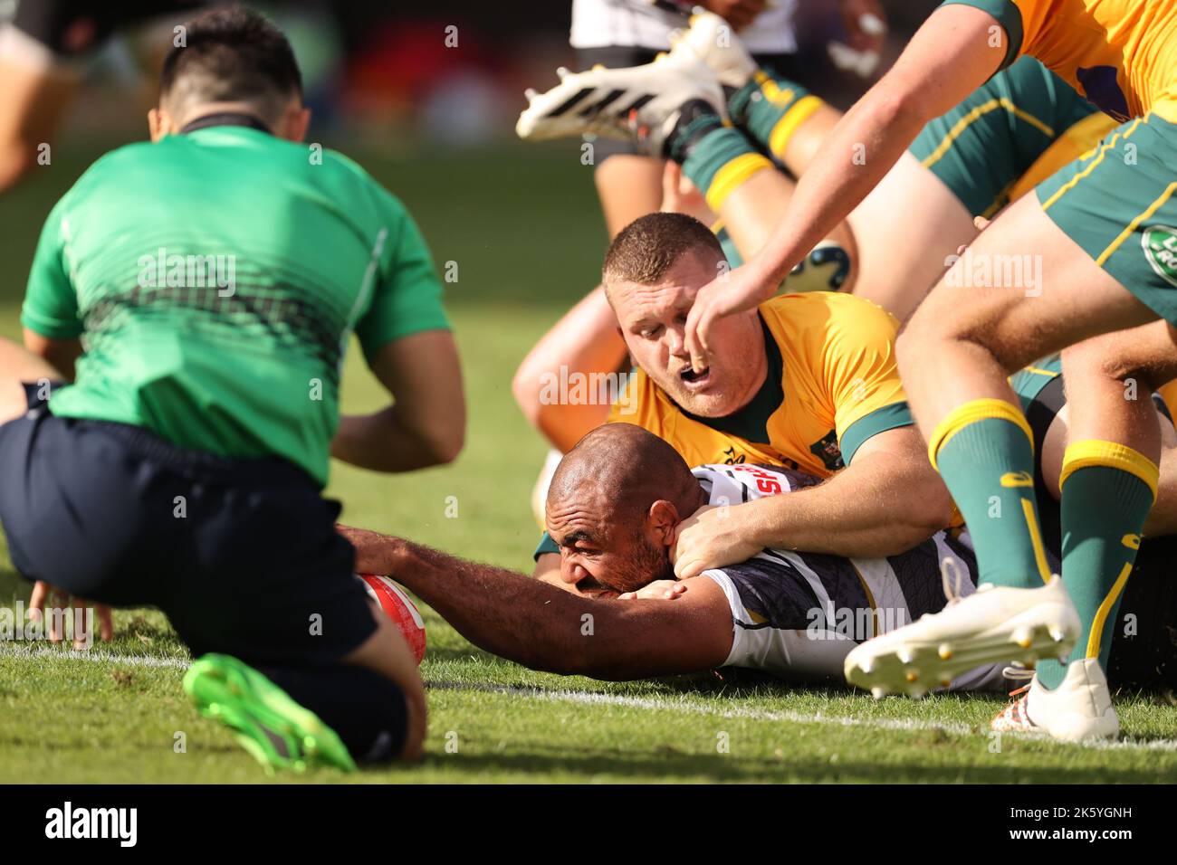 Best Denki Stadium, Fukuoka, Japan. 8th Oct, 2022. Michael Leitch (JPN ...