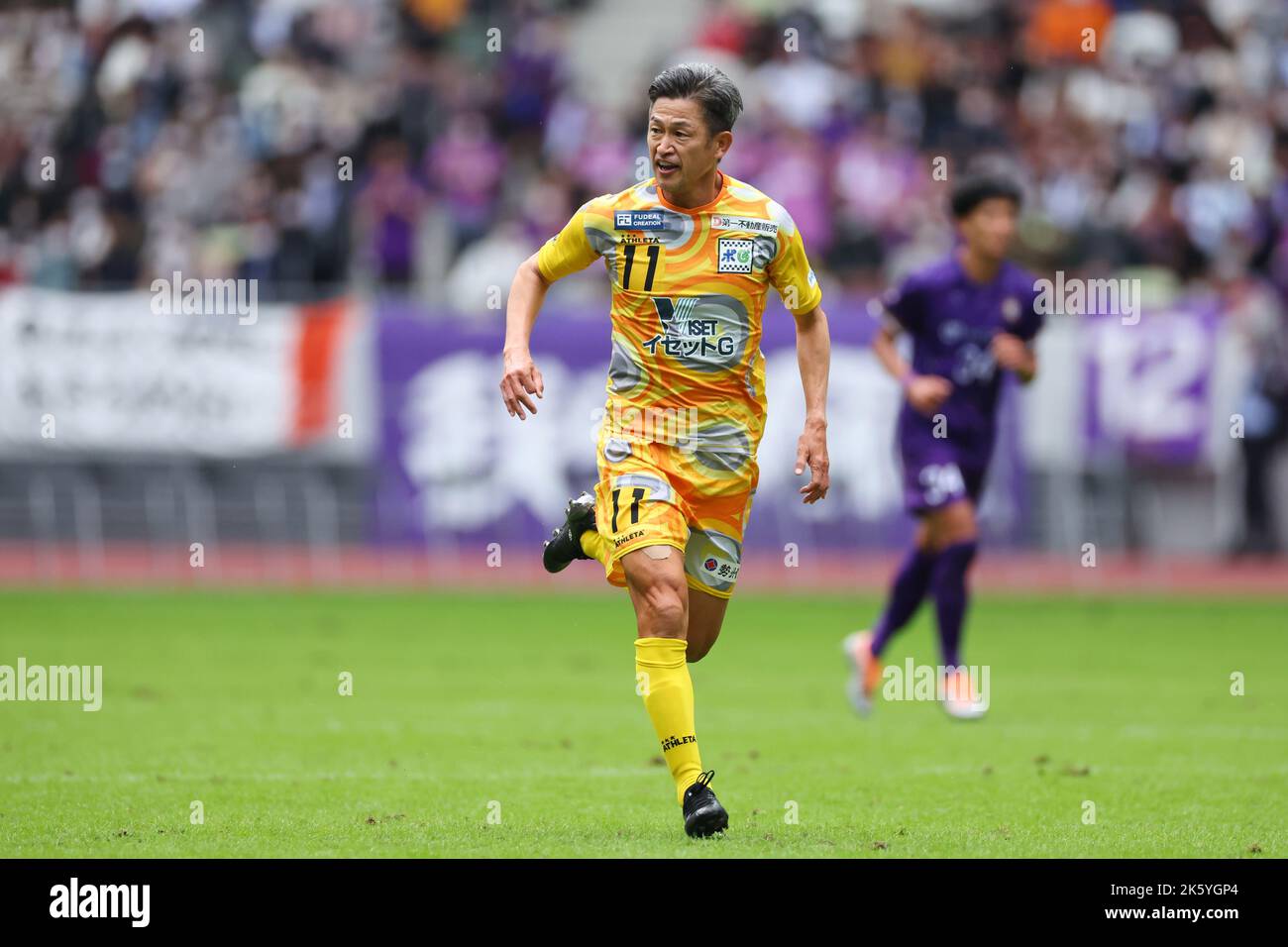 Tokyo, Japan. 9th Oct, 2022. Kazuyoshi Miura (Point Getters) Football/Soccer : Japan Football ...