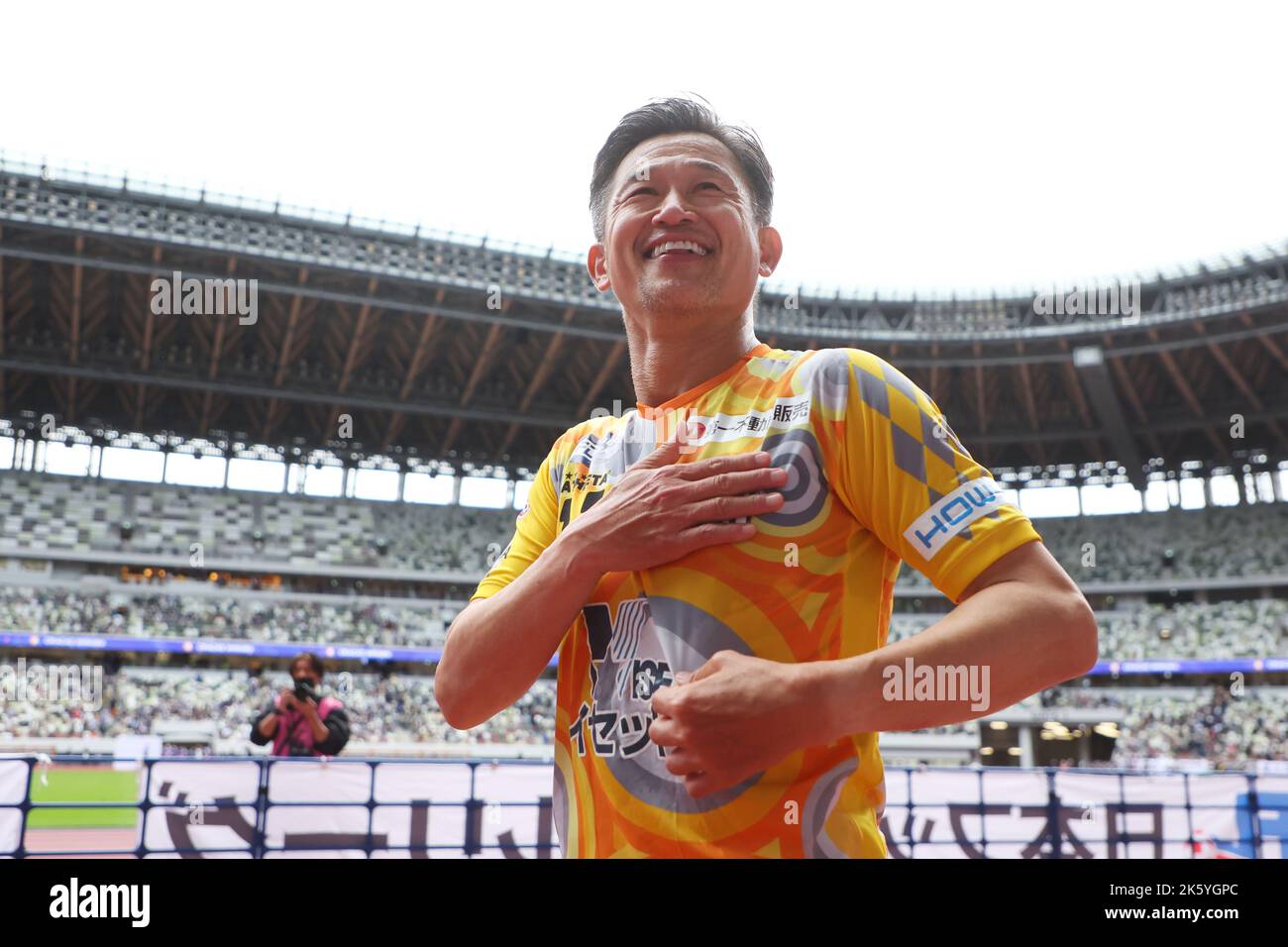 Tokyo, Japan. 9th Oct, 2022. Kazuyoshi Miura (Point Getters) Football/Soccer : Japan Football ...