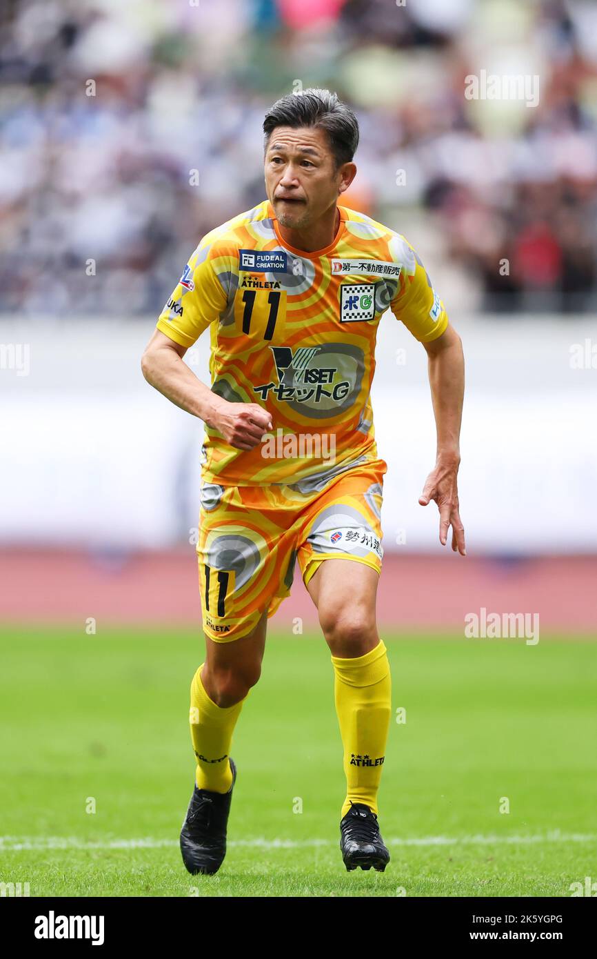 Tokyo, Japan. 9th Oct, 2022. Kazuyoshi Miura (Point Getters) Football/Soccer : Japan Football ...