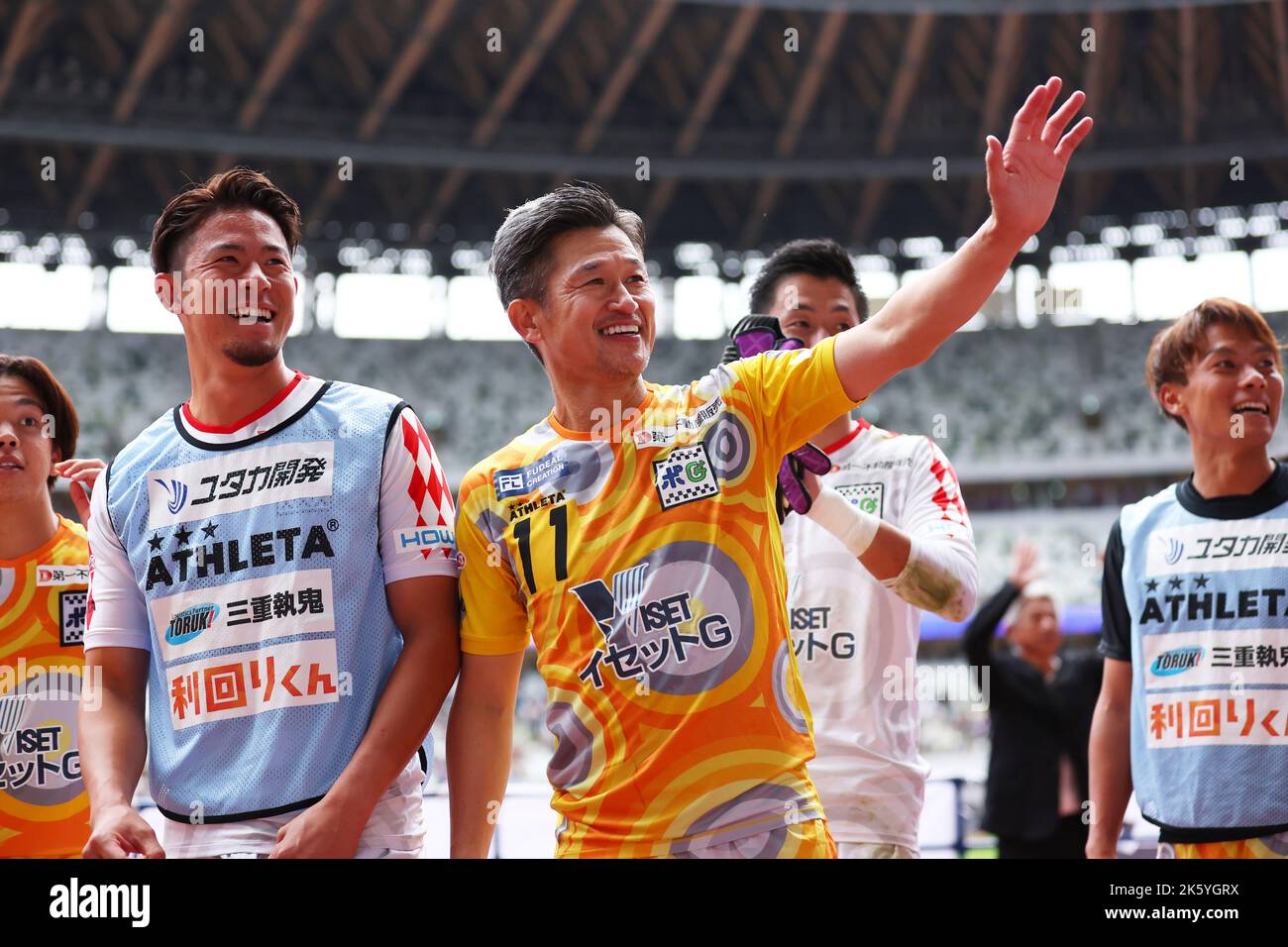 Tokyo, Japan. 9th Oct, 2022. Kazuyoshi Miura (Point Getters) Football/Soccer : Japan Football ...