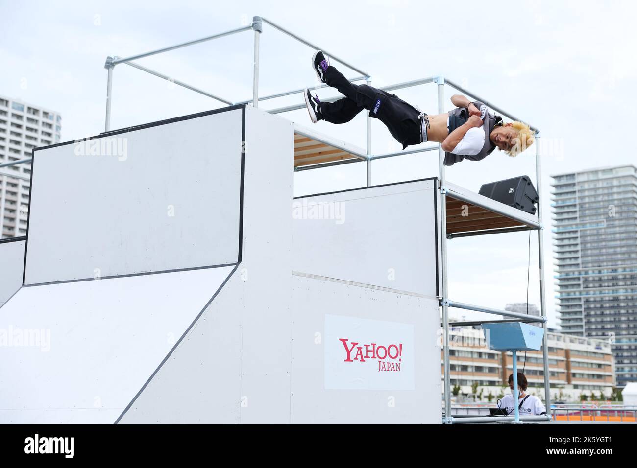 Tokyo, Japan. 9th Oct, 2022. Kaito Onuki Parkour : 2022 Japan Parkour championship Men's ...