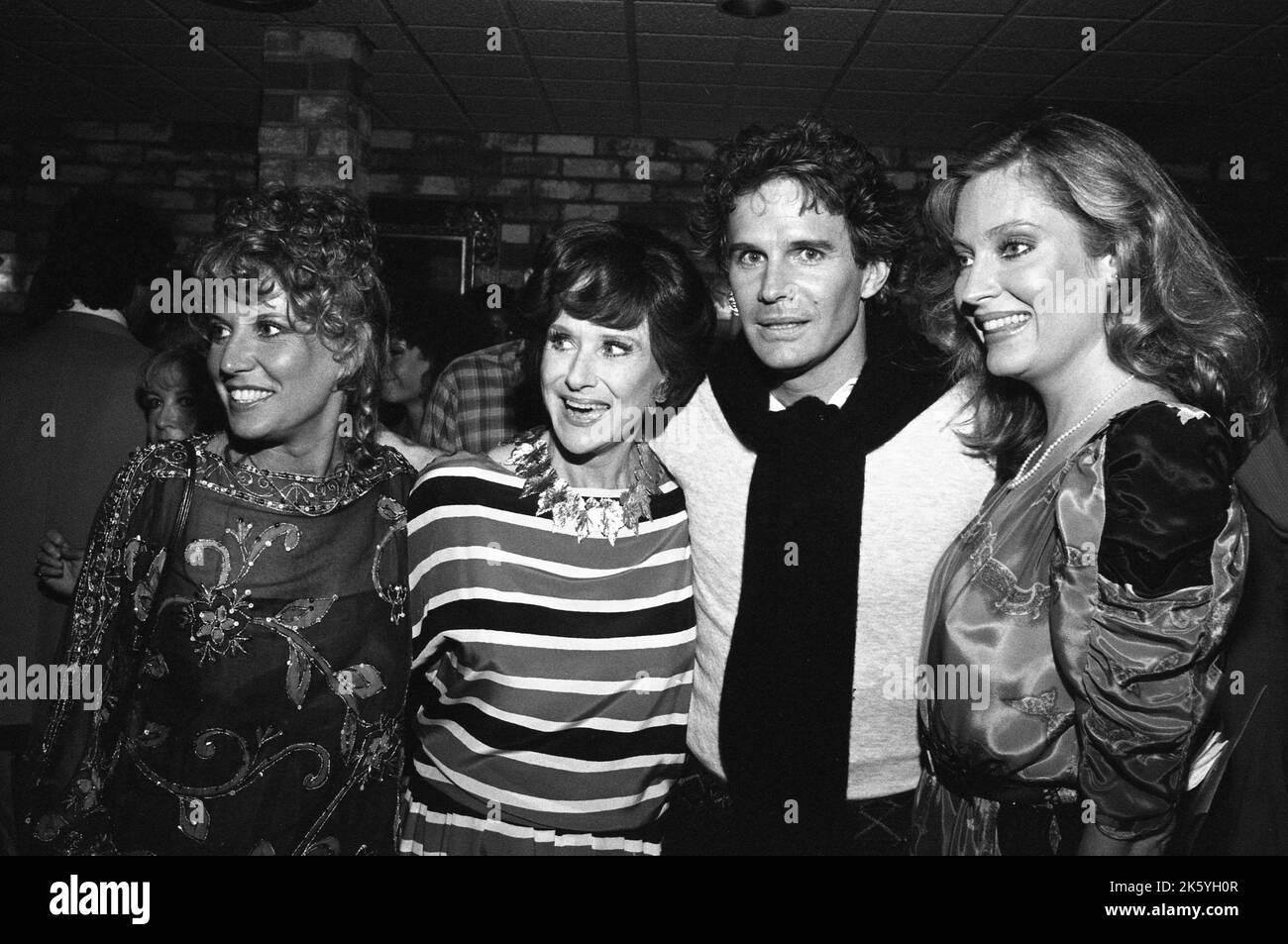 Leslie Charleson with Ruth Warrick, Dack Rambo and Sharon Wyatt at the ...