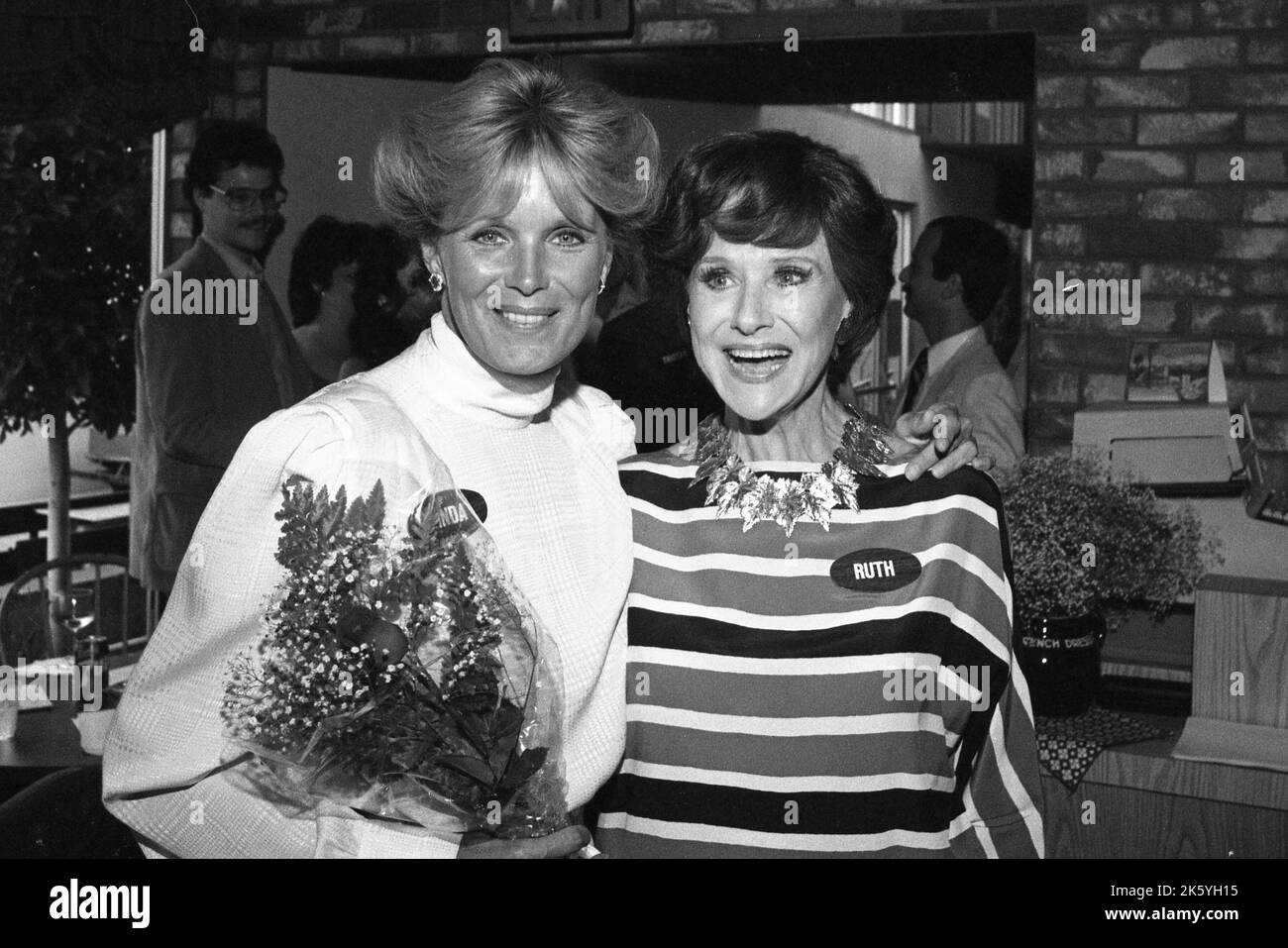Linda Evans and Ruth Warrick at the Family Feud All-Star prime time ...
