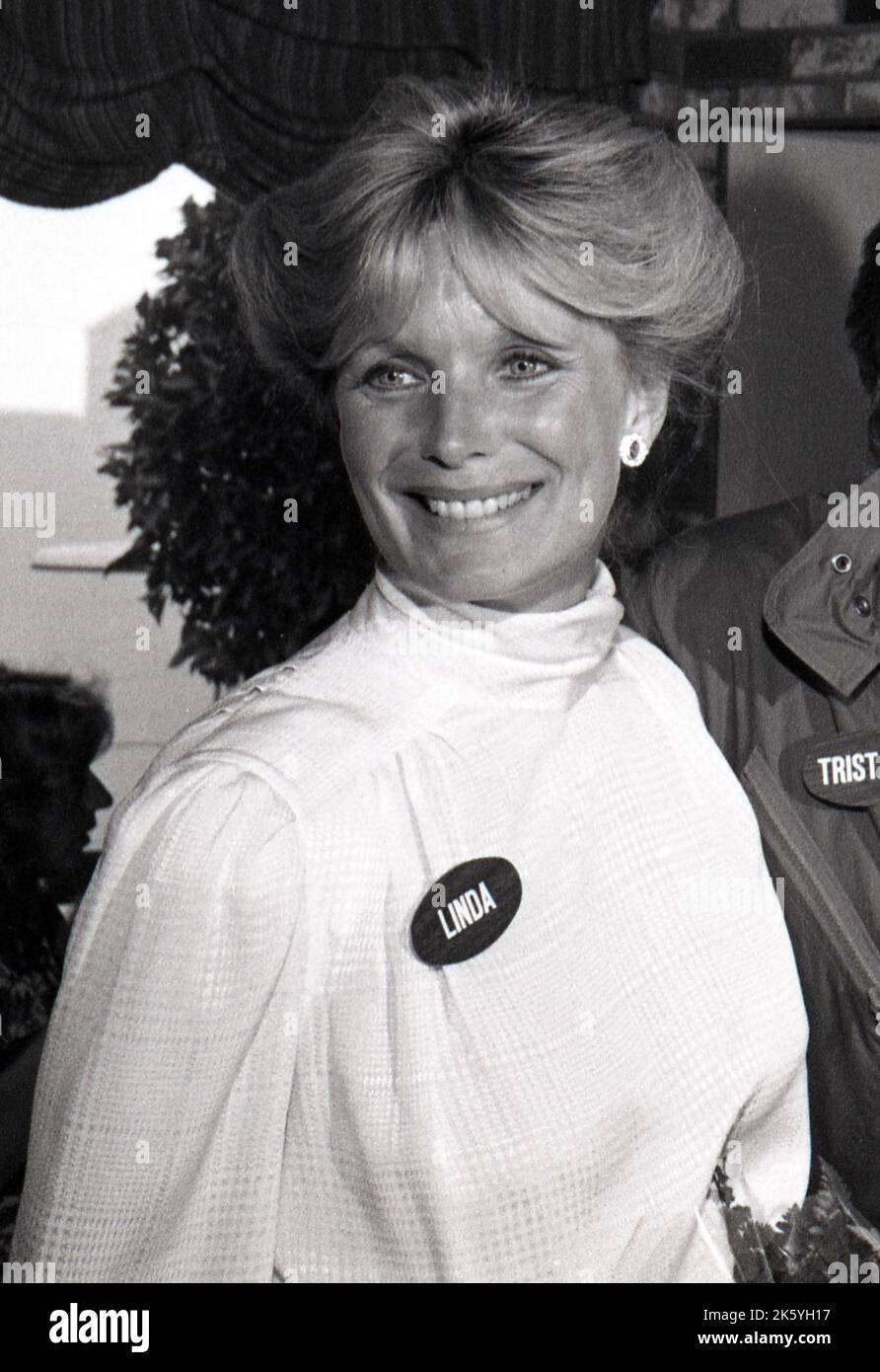 Linda Evans at the Family Feud All-Star prime time special cocktail ...