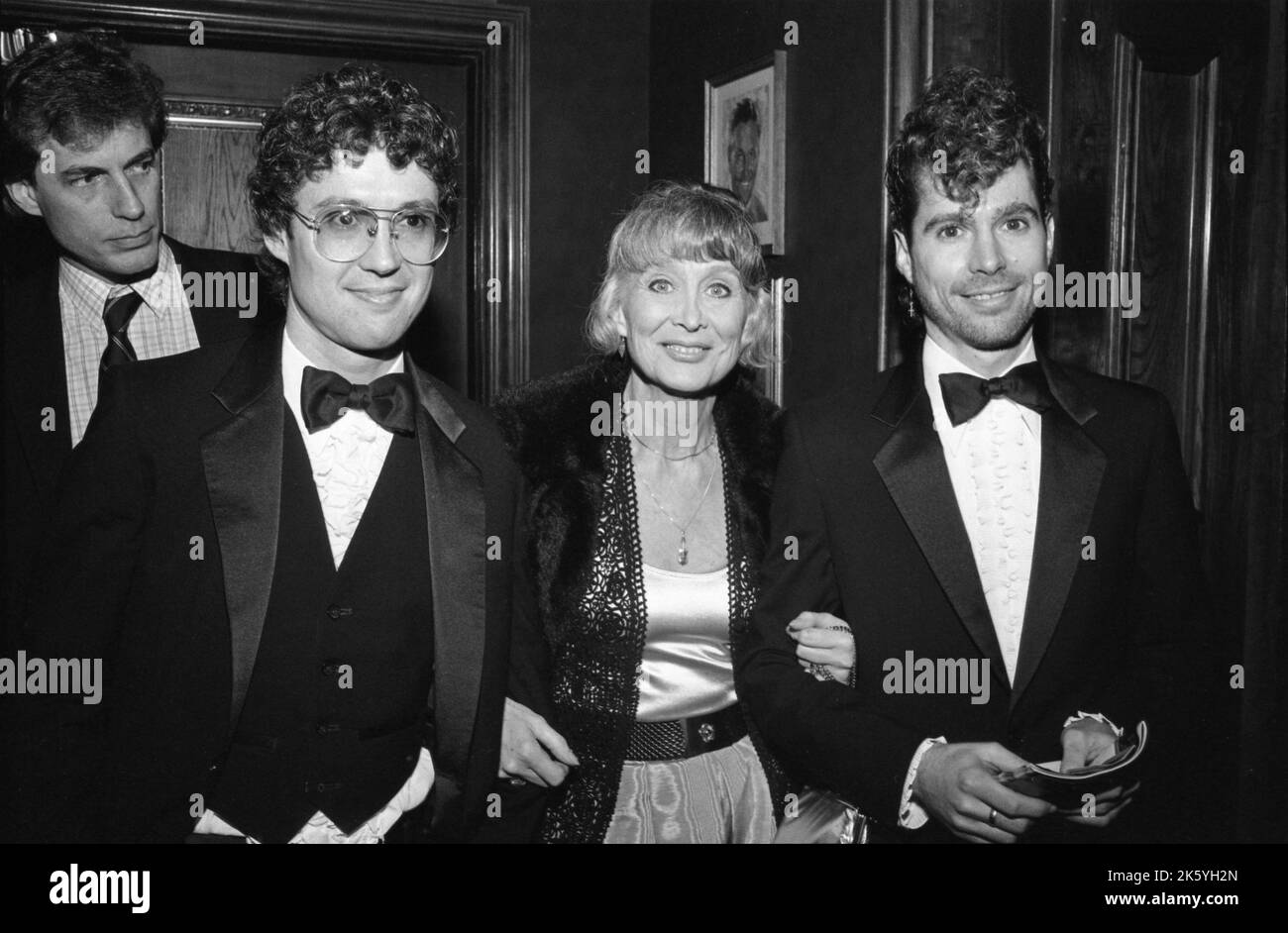 Betty Garrett with sons Andrew Parks and Garrett Parks at the Barnum ...
