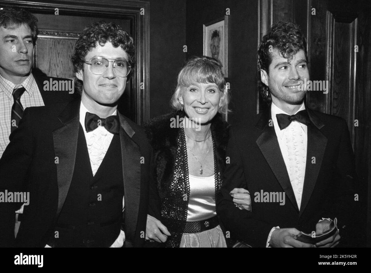 Betty Garrett with sons Andrew Parks and Garrett Parks at the Barnum ...