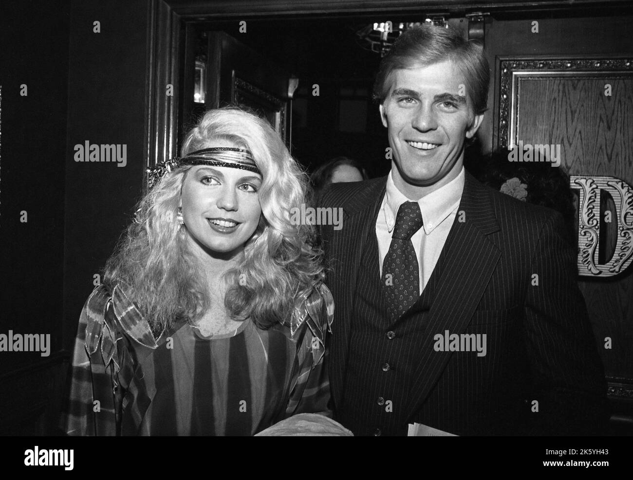 Steve Ford and Lilibet Stern at the Barnum opening night party at the ...