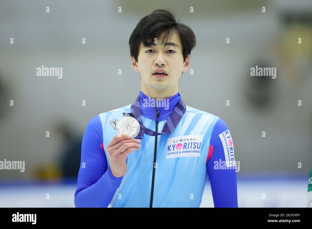 Teisan ice skating training center, Nagano, Japan. 9th Oct, 2022 ...